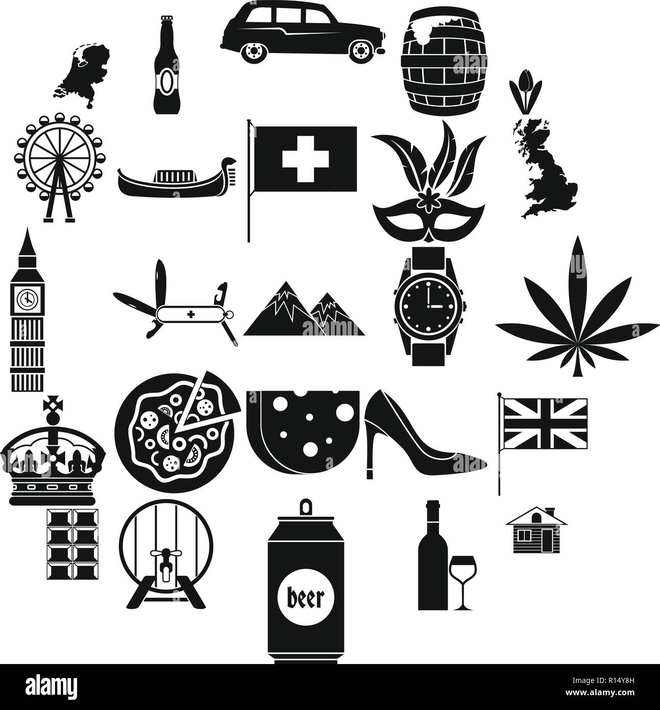 English royal family Stock Vector Images - Alamy
