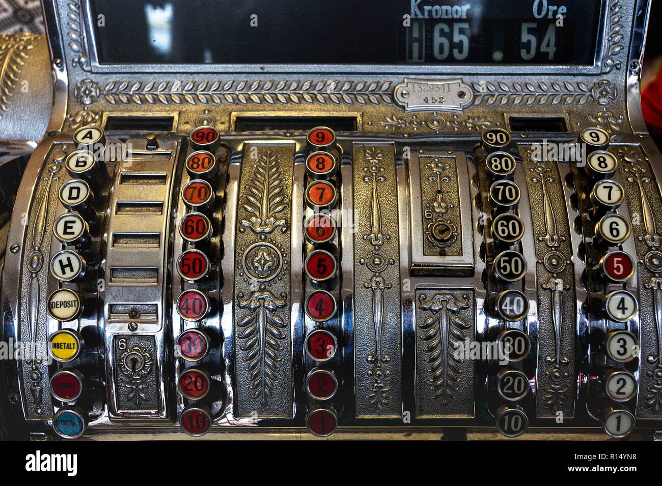 Old time cash register hi-res stock photography and images - Alamy
