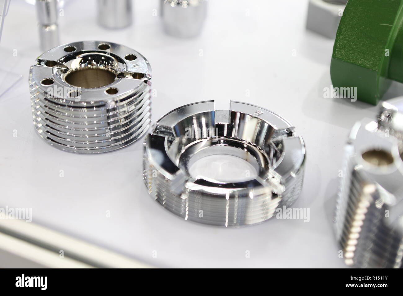 the small spare parts for industrial machine ; selective focus Stock ...