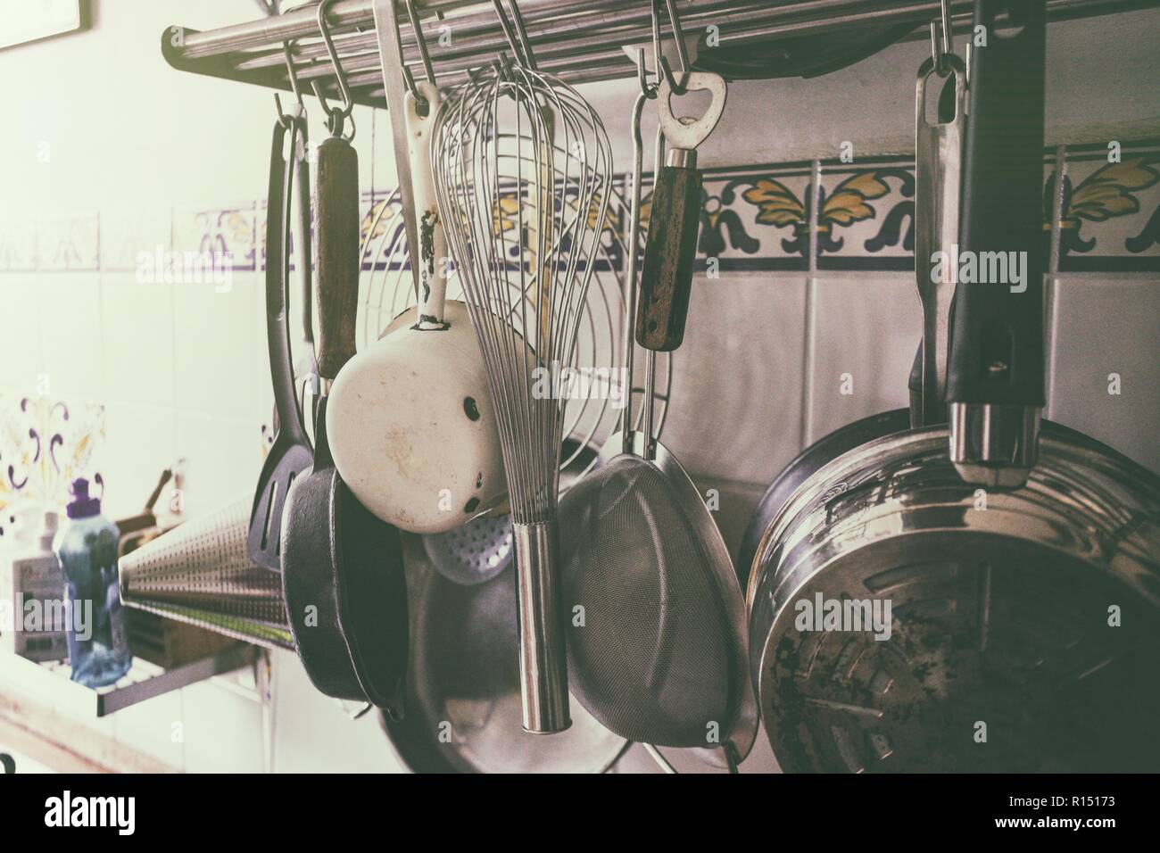 Food processing utensils hi-res stock photography and images - Alamy