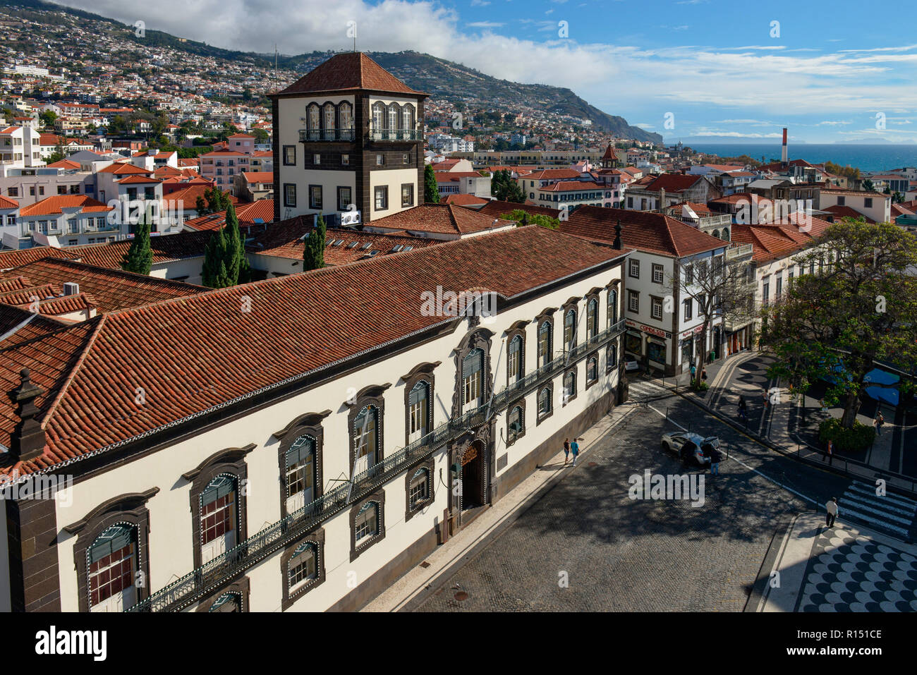Funchal town hall hi-res stock photography and images - Alamy