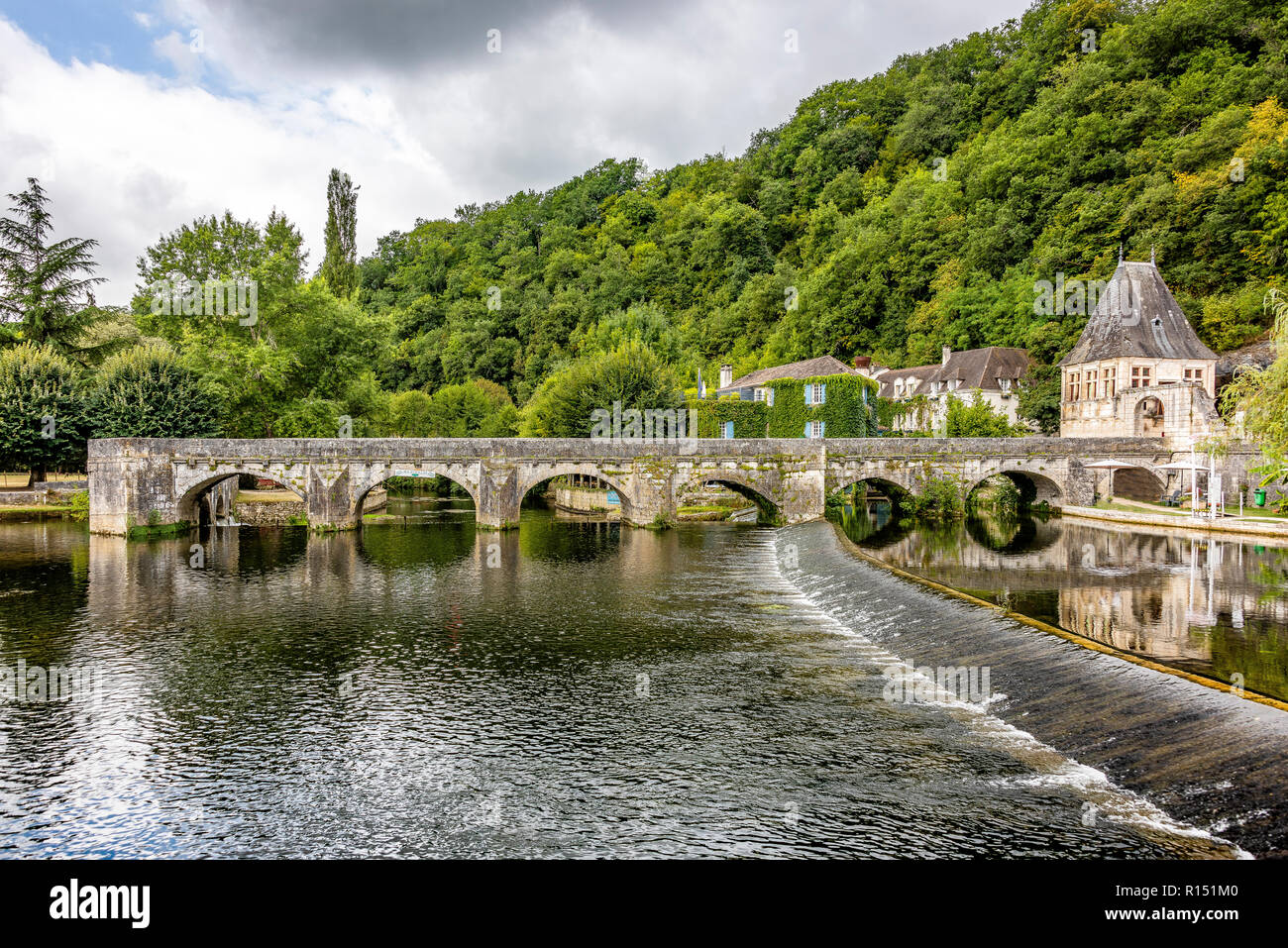 Brantome, Dorgogne, France Stock Photo - Alamy