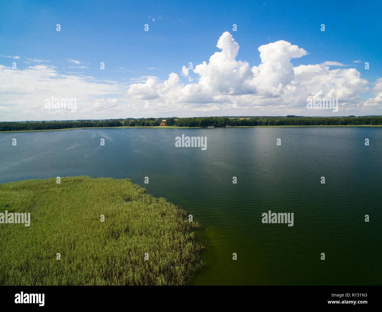 Beautiful drone view lake hi-res stock photography and images - Alamy