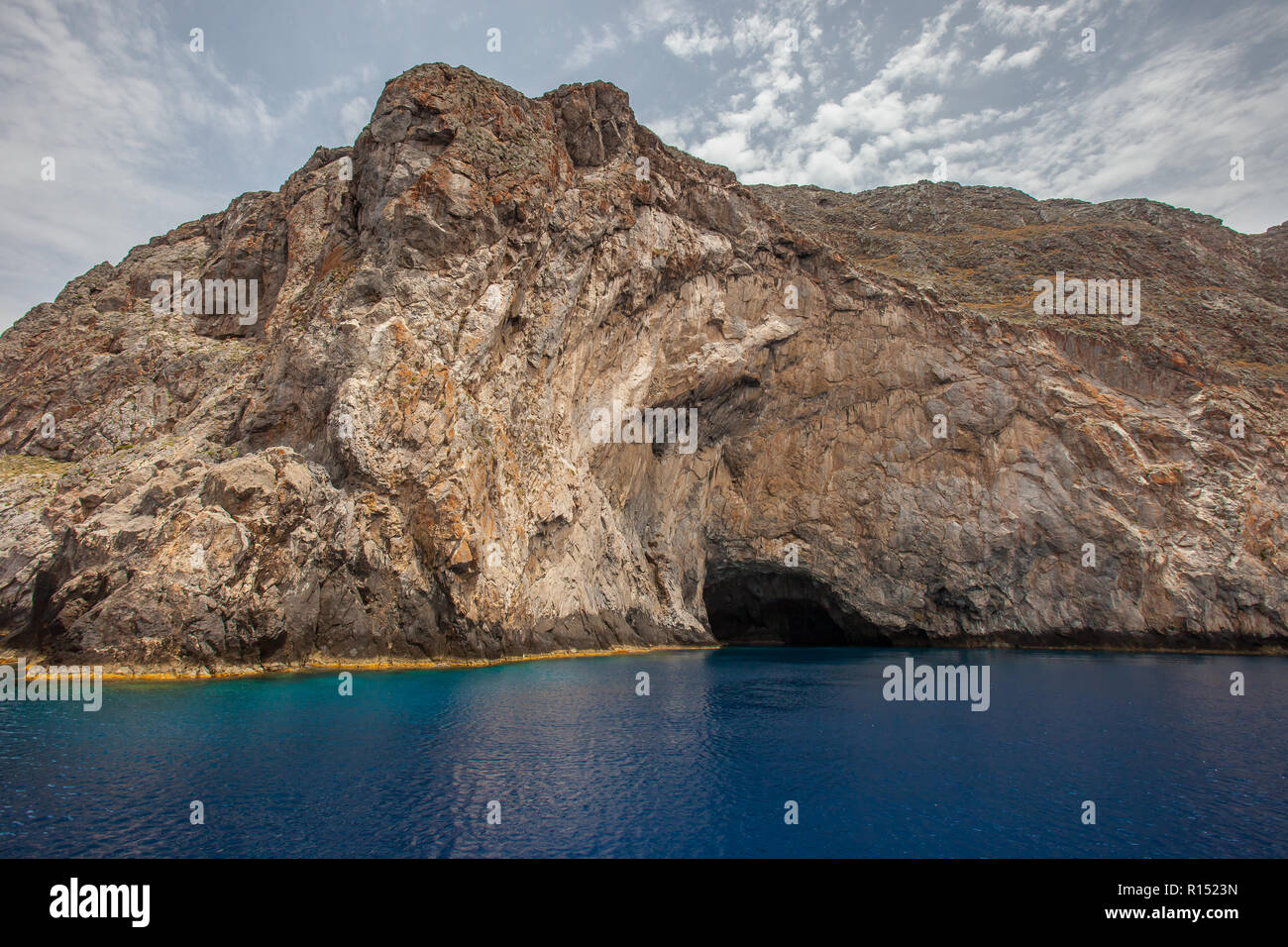Kapsali village at kythera island hi-res stock photography and images ...