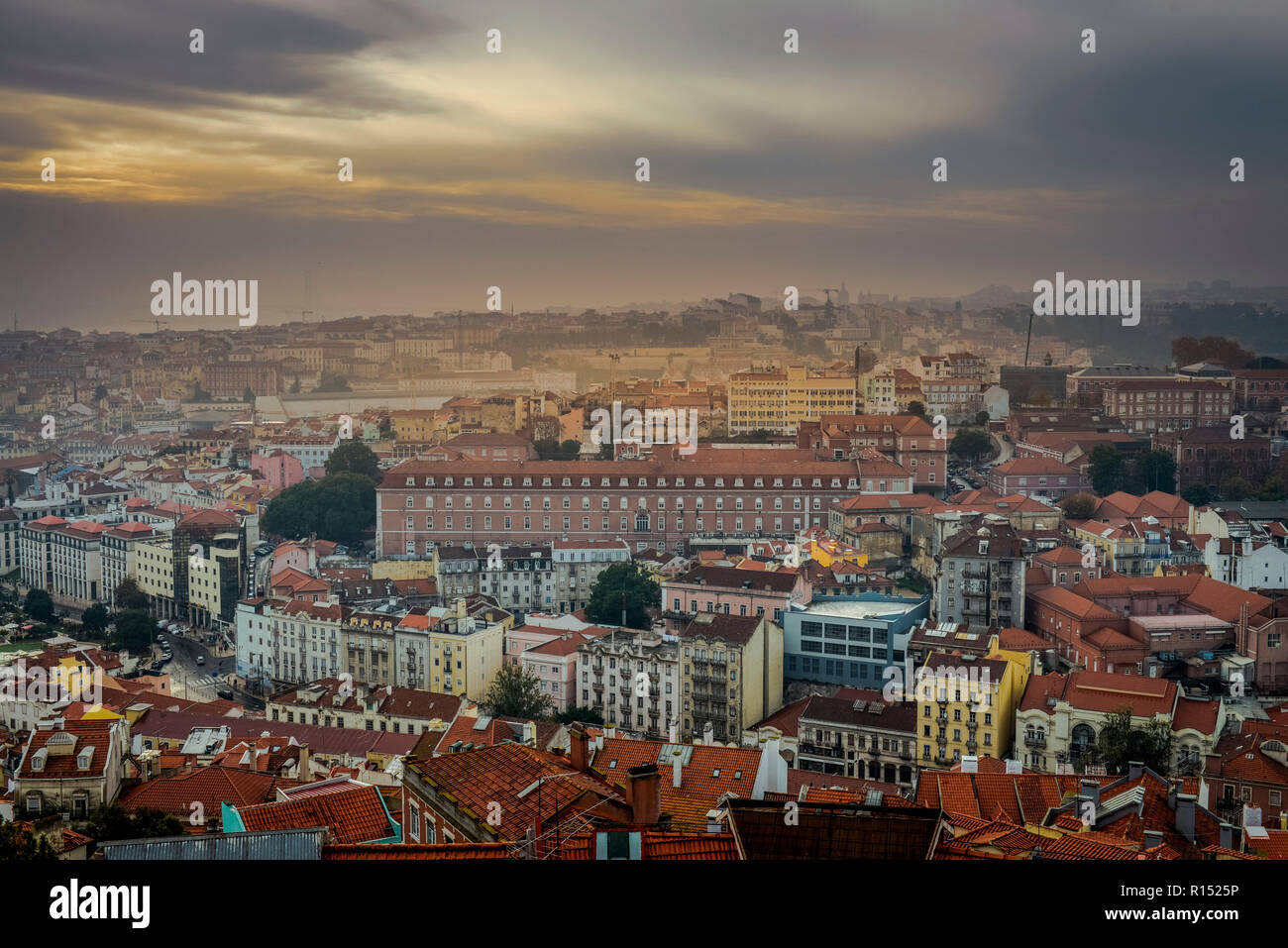 Europe portugal lisbon baixa hi-res stock photography and images - Alamy