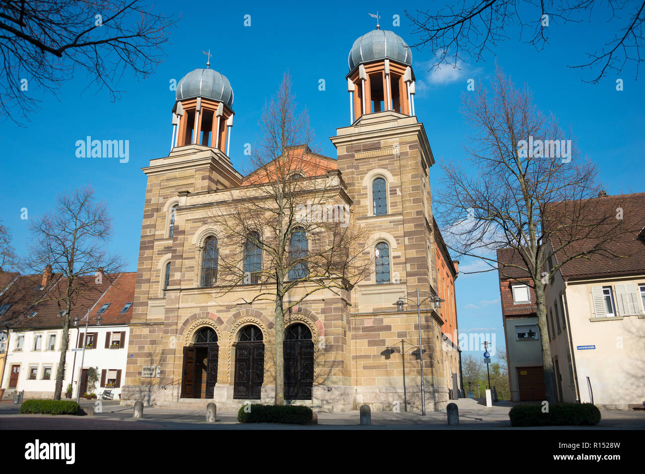 Old Synagogue, Main, Kitzingen, Lower Franconia, Bavaria, Germany Stock ...