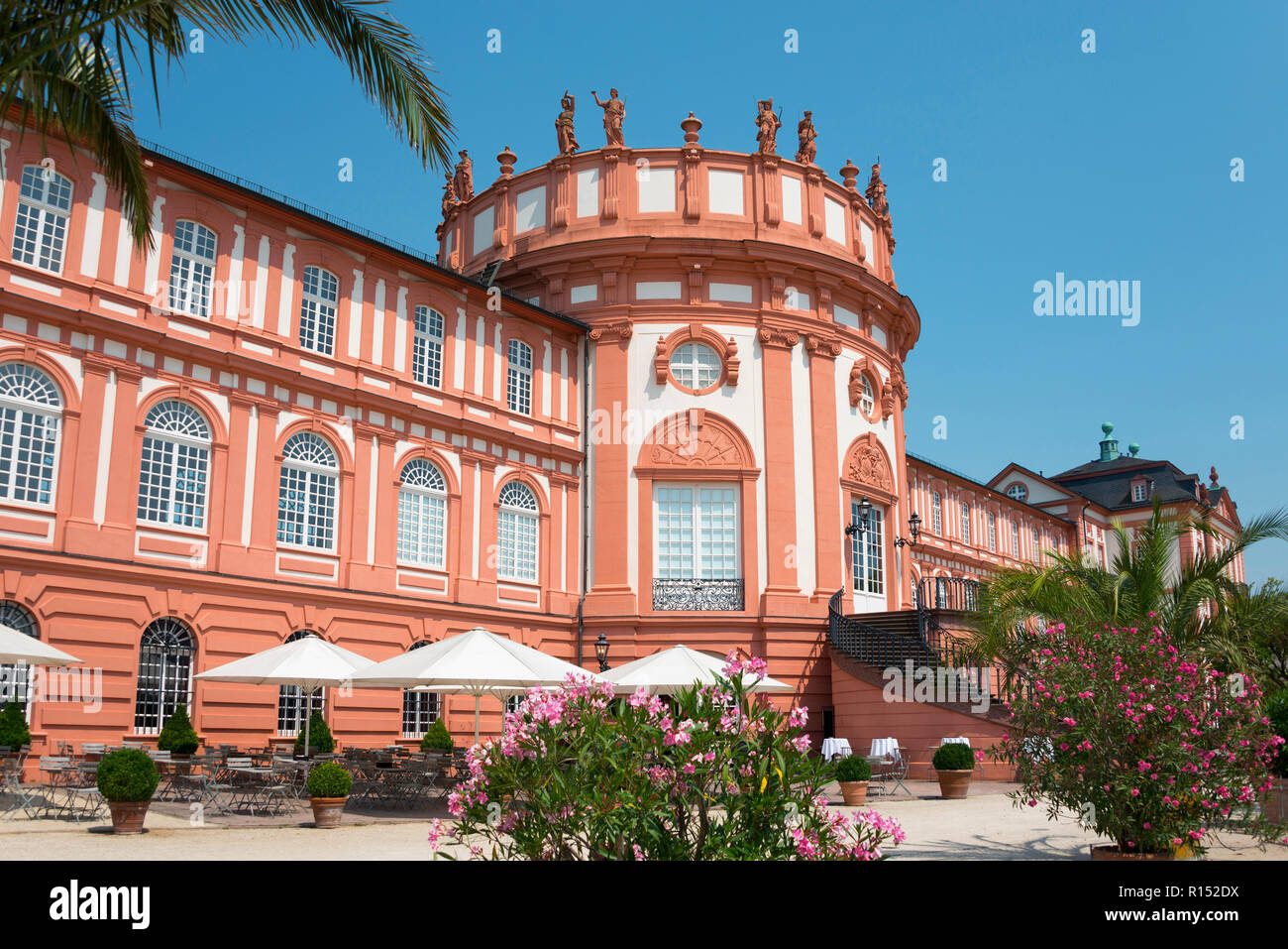 Castle Biebrich, Biebrich, Wiesbaden, Hesse, Germany Stock Photo - Alamy