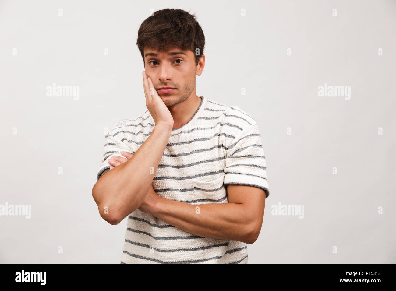 Photo shocked confused man hi-res stock photography and images - Alamy