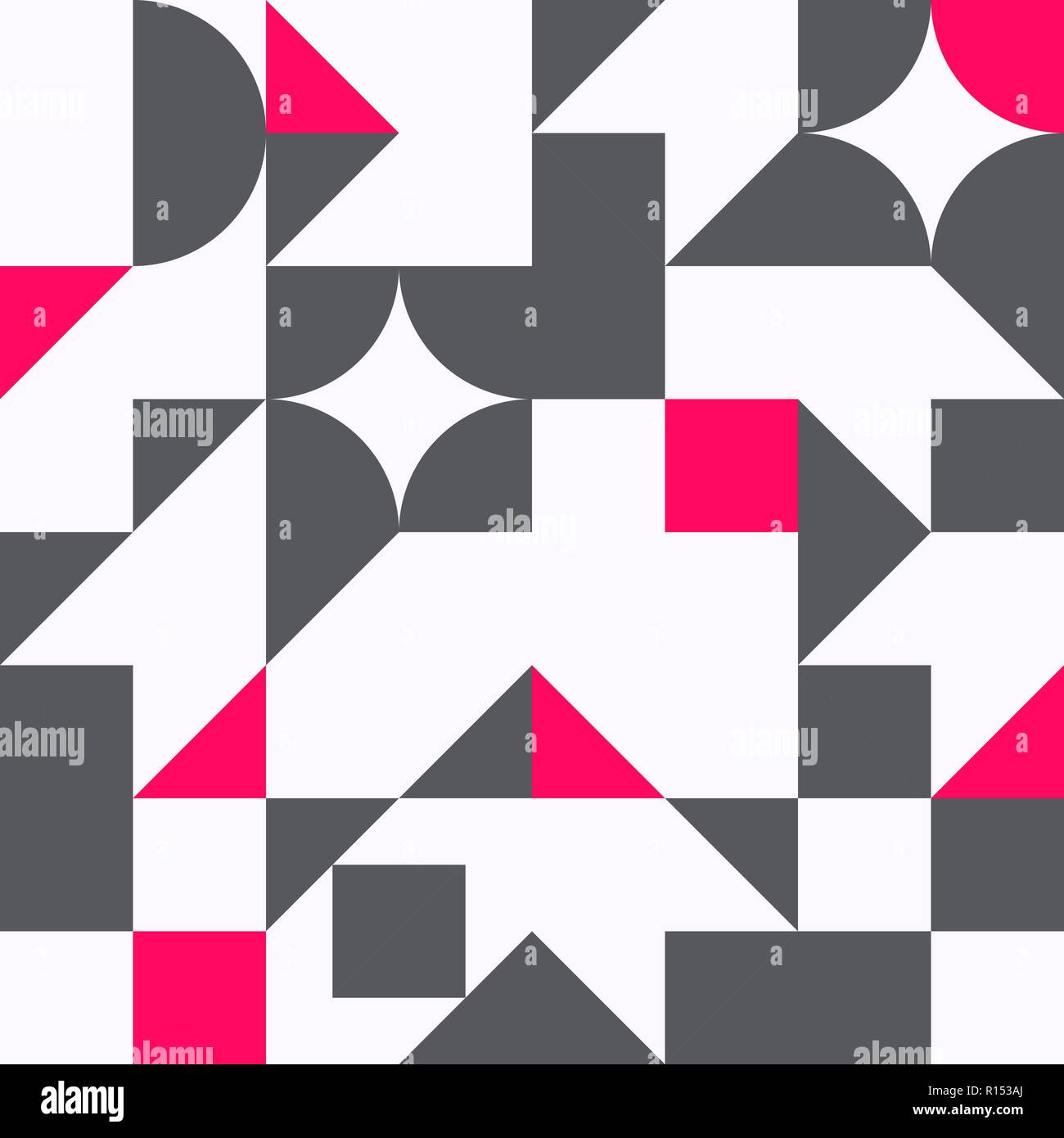 Minimalist background seamless pattern with simple shape Stock Vector ...