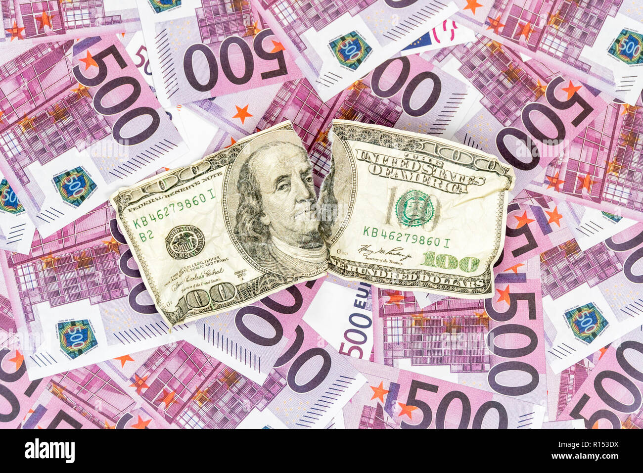 Old torn money hi-res stock photography and images - Alamy