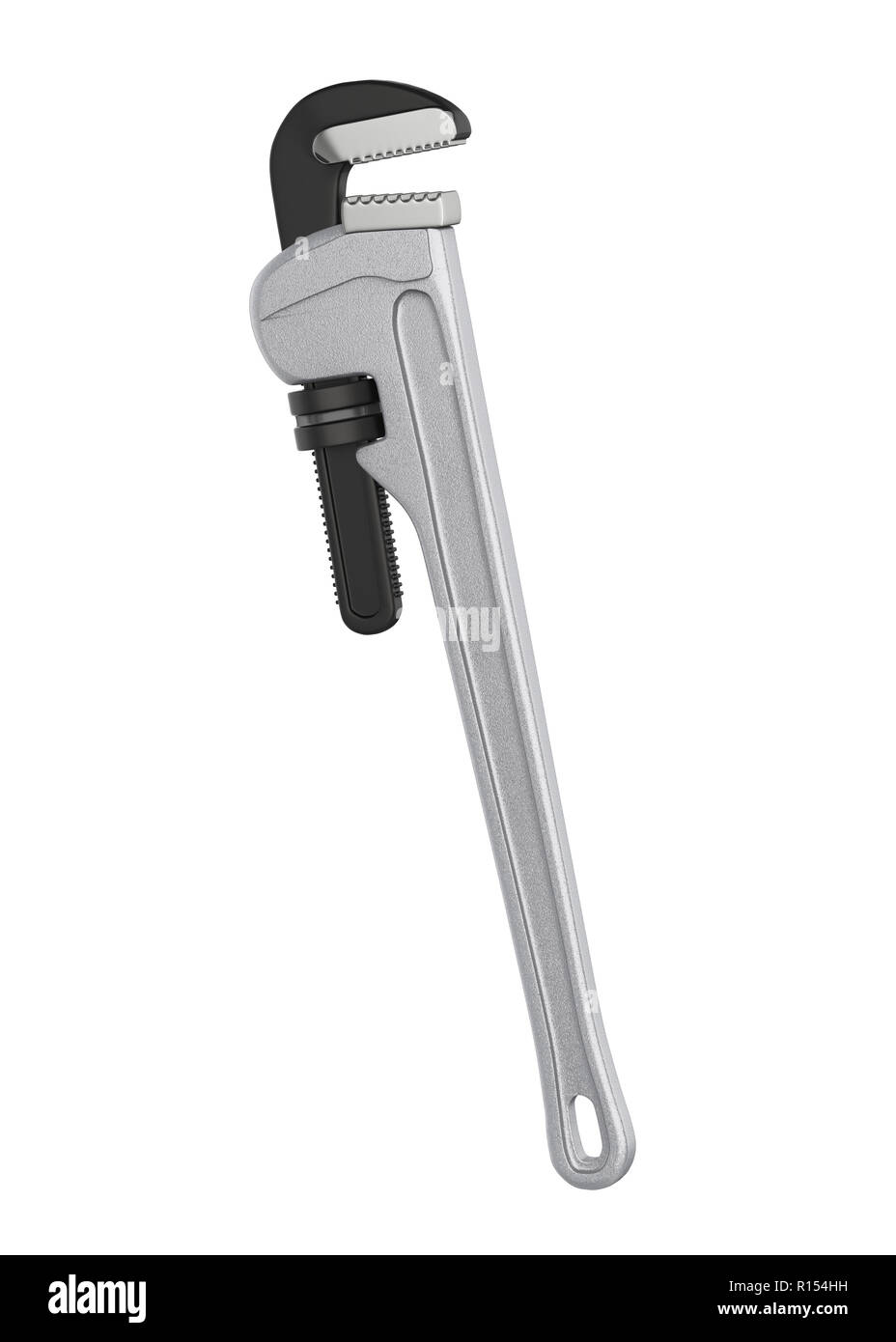 Pipe Wrench Isolated Stock Photo - Alamy