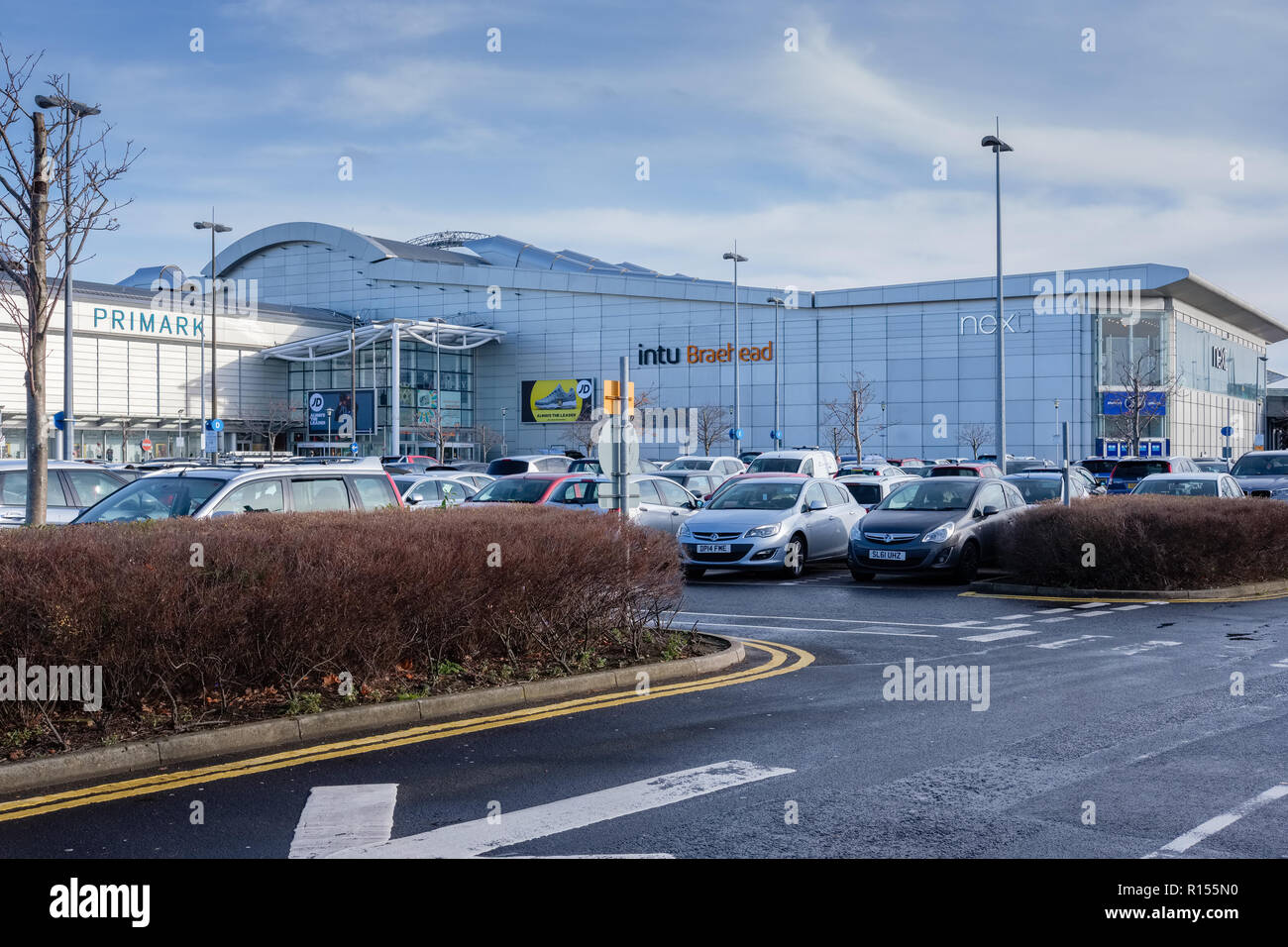 Braehead, Glasgow, UK - November 08, 2018: Braehead retail park and ...