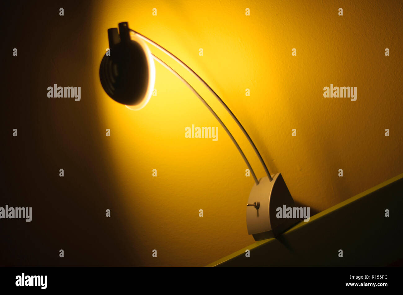 Yellow night light table hi-res stock photography and images - Alamy