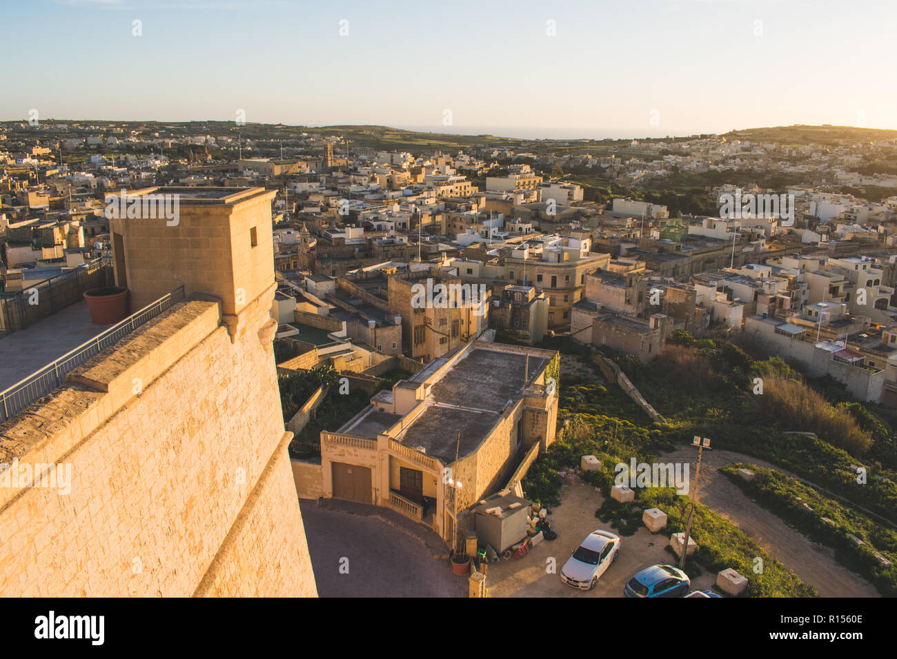Cittadella in Victoria, Gozo, Malta Stock Photo - Alamy