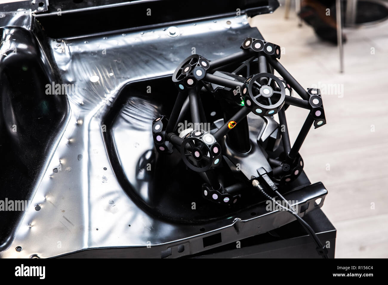 Robot arm with 3D optical CMM scanning system Stock Photo - Alamy