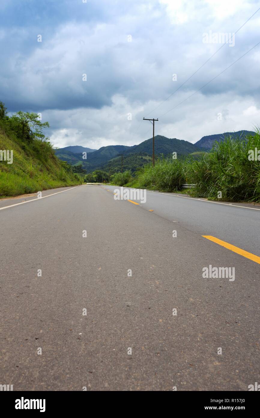 road trip. traditional tropical road Brasilia, Brazil Stock Photo - Alamy