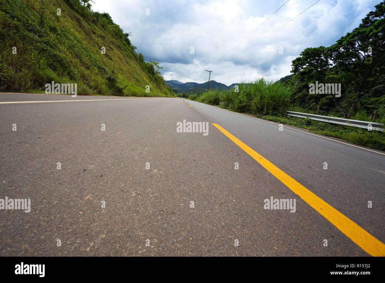road trip. traditional tropical road Brasilia, Brazil Stock Photo - Alamy