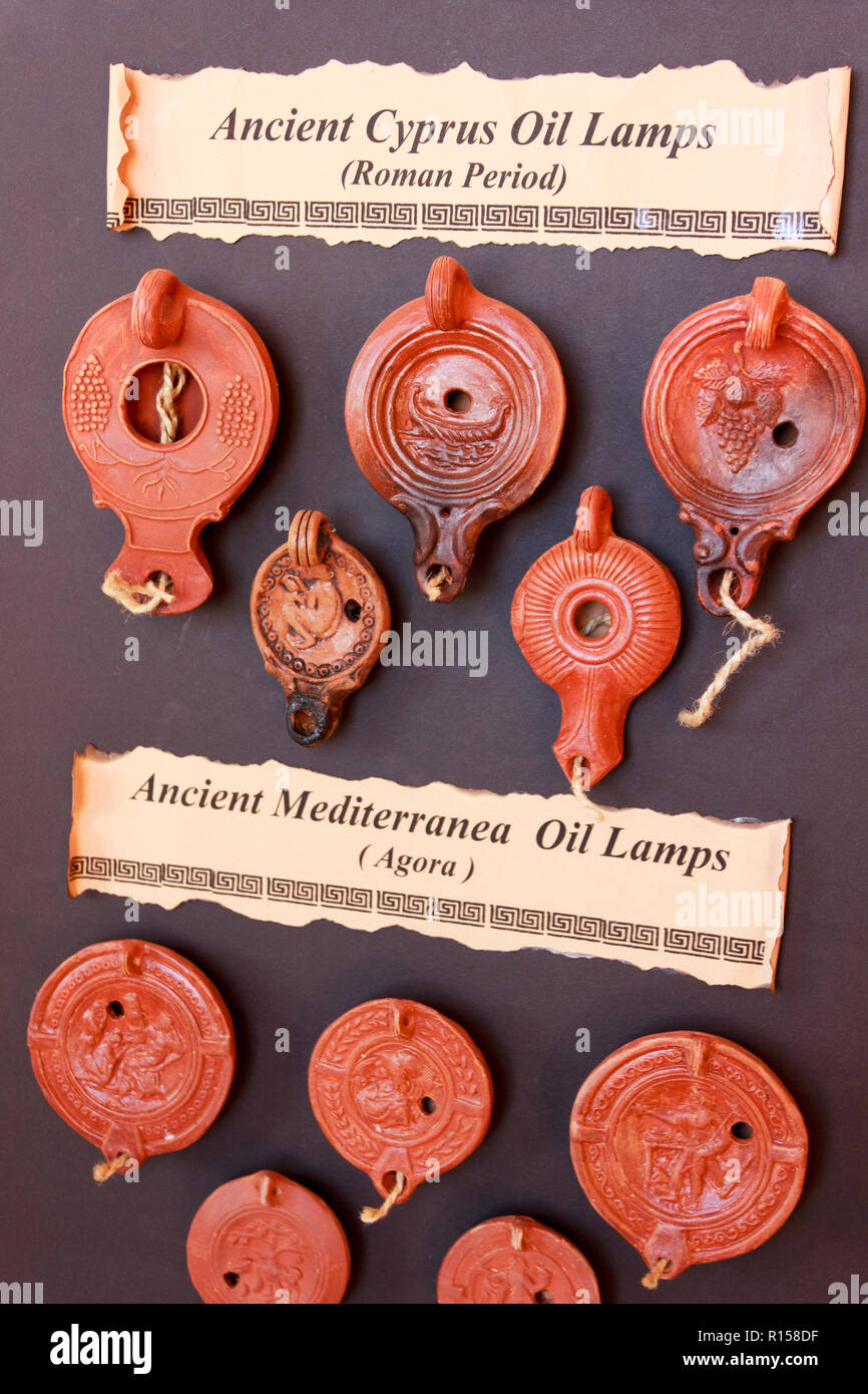 Greek cypriot oil lamps hi-res stock photography and images - Alamy