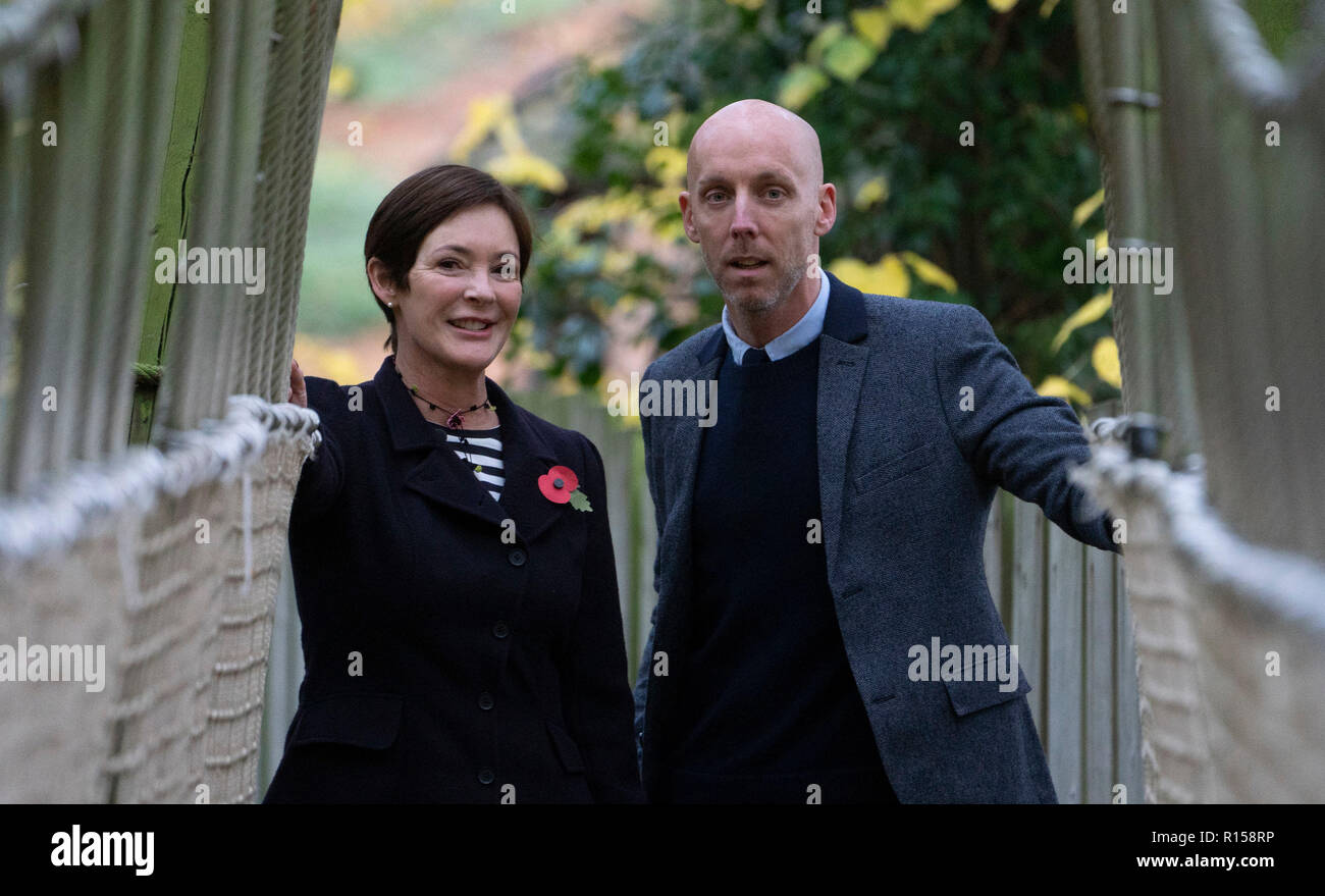 The Duchess of Northumberland with Searcys managing director Matt ...