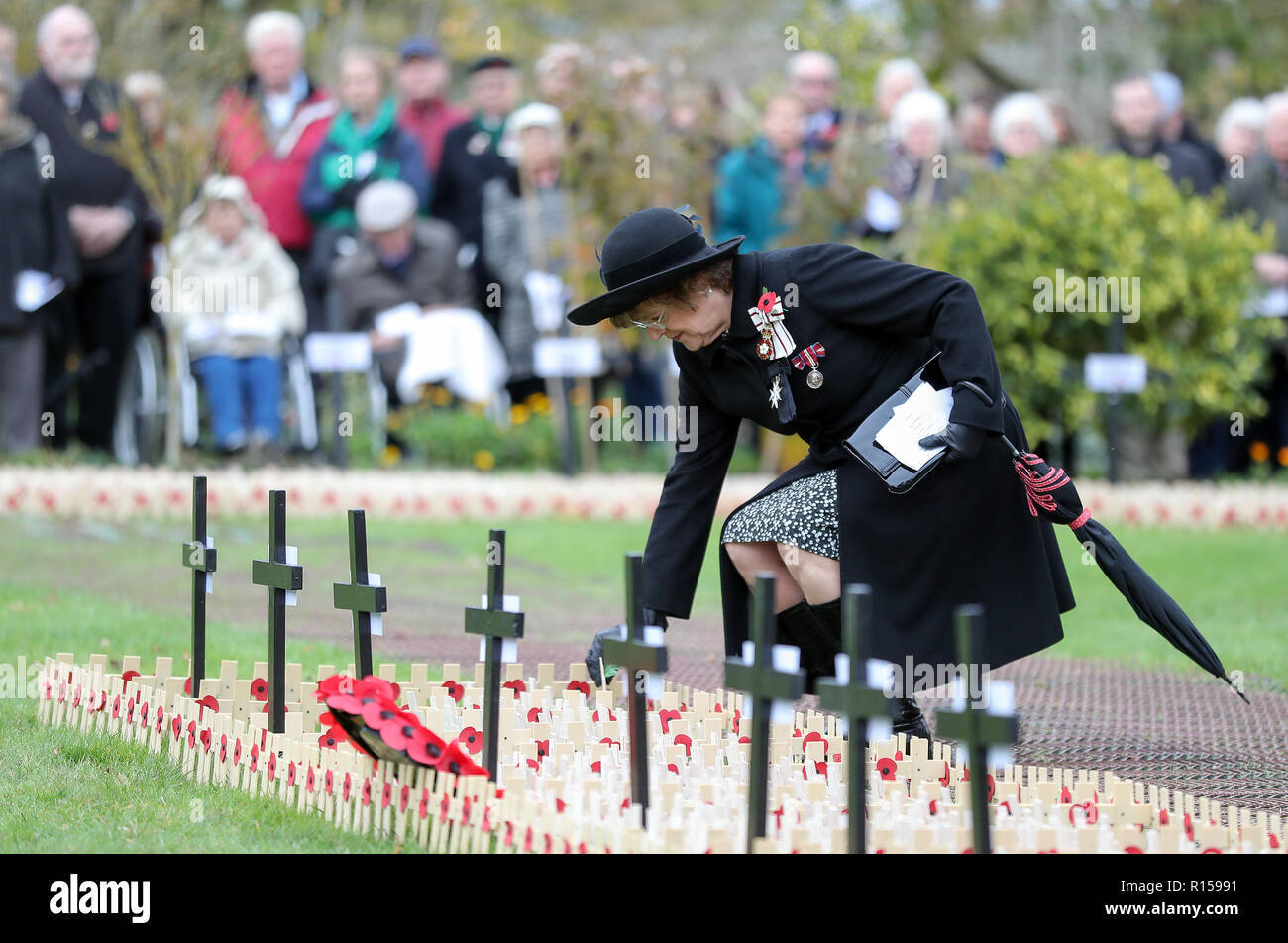 Official opening field remembrance royal wootton bassett hi-res stock ...
