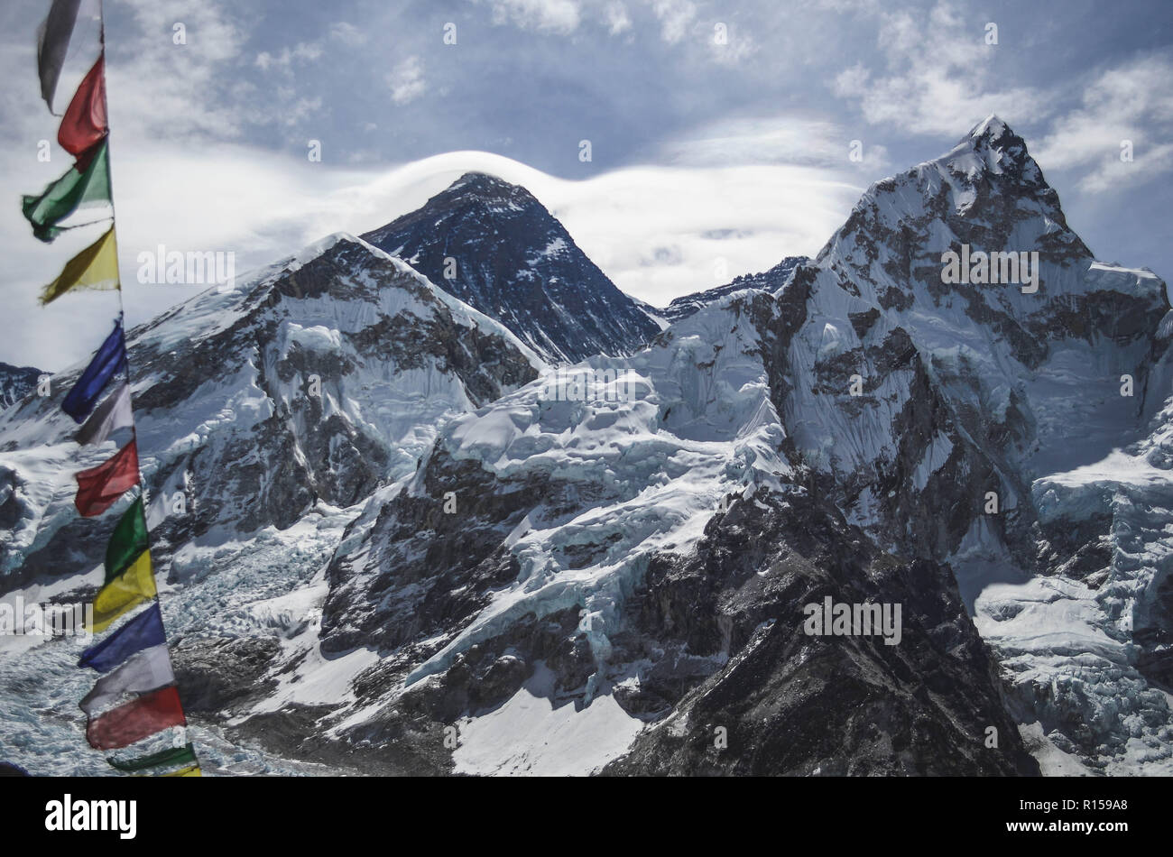 Everest Base Camp trekking, Khumbu Region, Nepal Stock Photo - Alamy