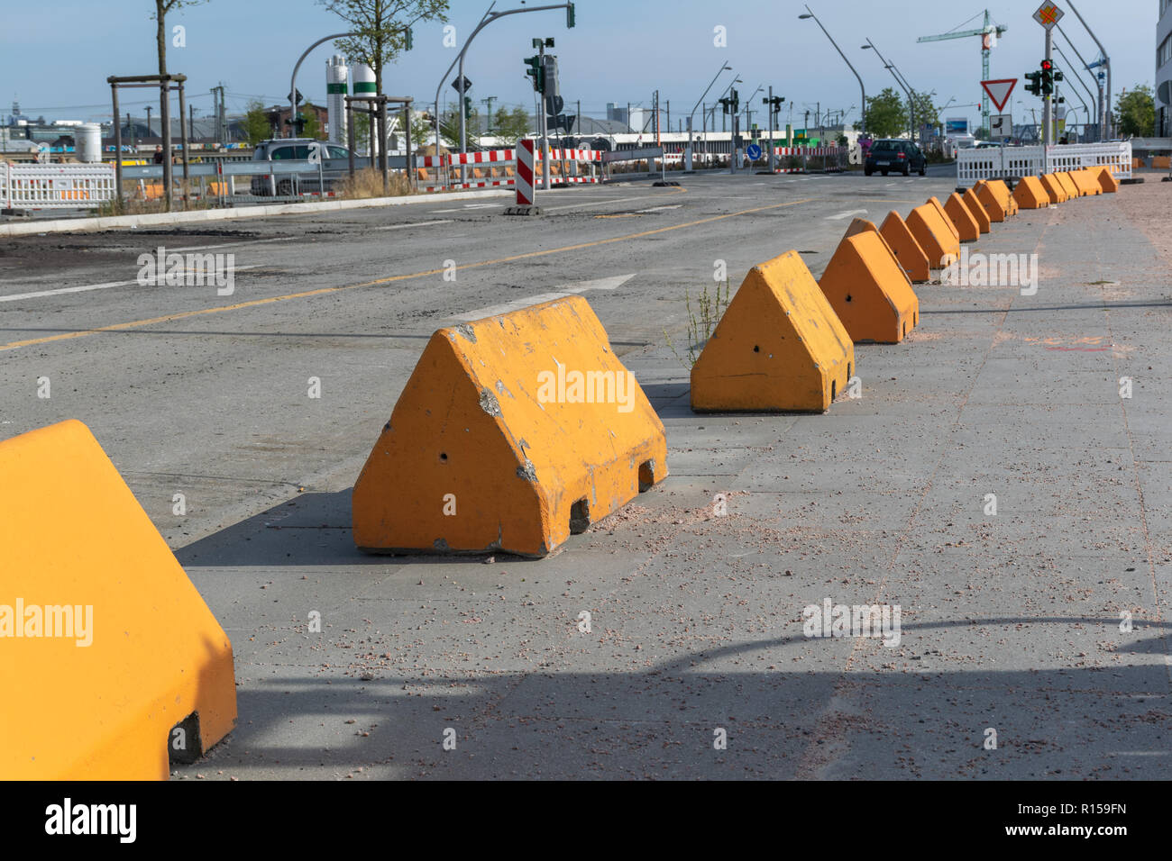 Vehicle barricades hi-res stock photography and images - Alamy