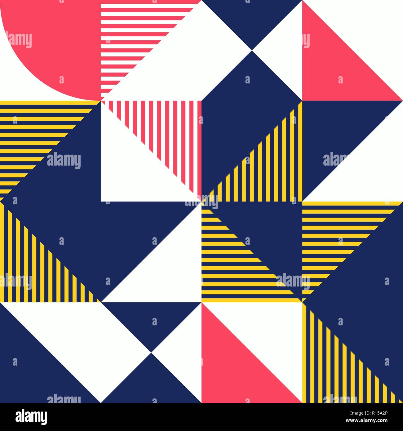 Minimalist background seamless pattern with simple shape Stock Vector ...