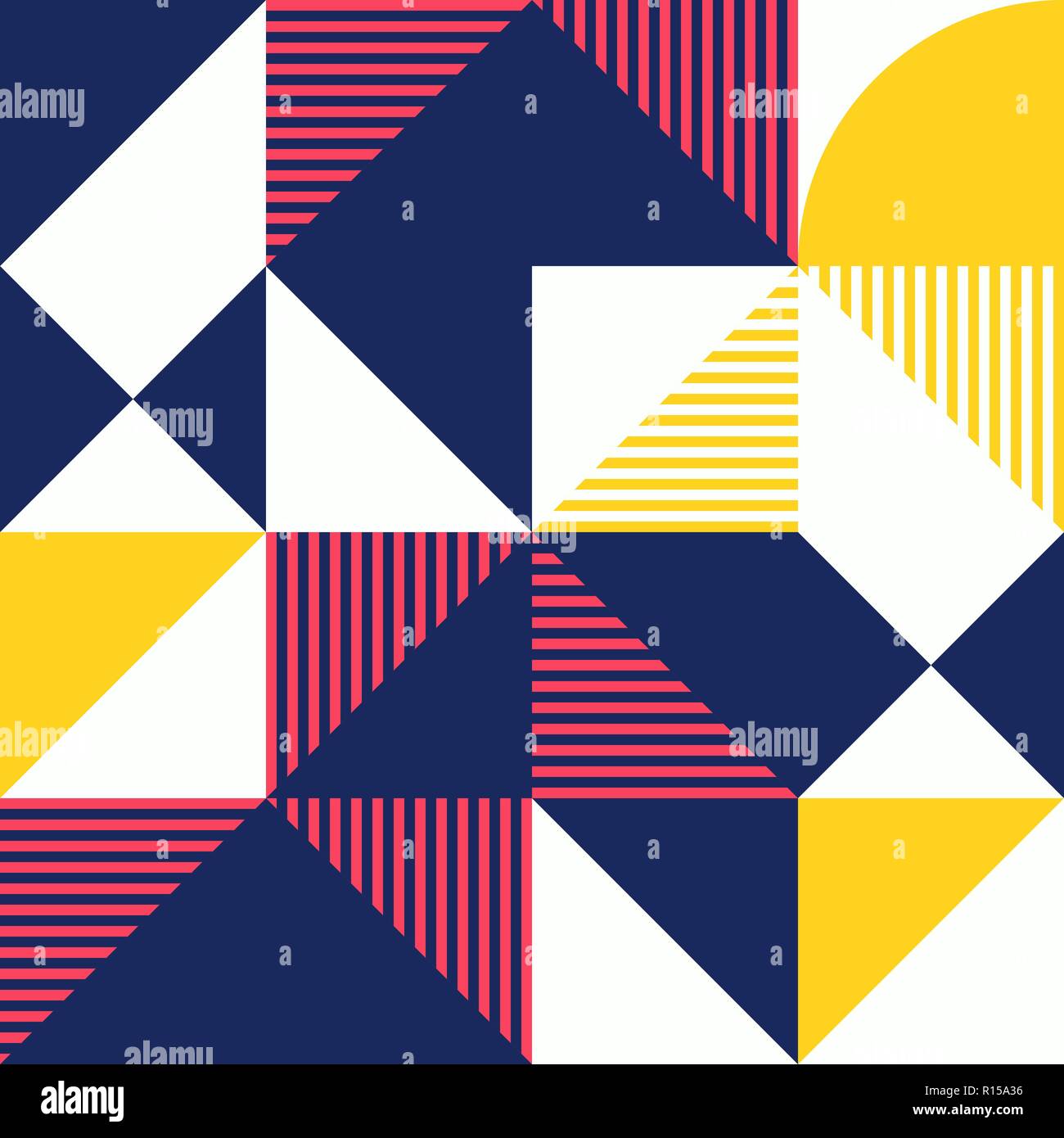 Minimalist background seamless pattern with simple shape Stock Vector ...