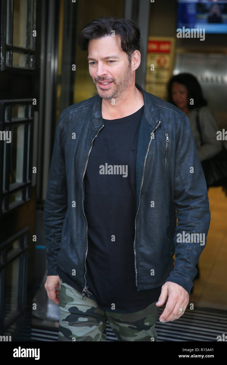 Singer Harry Connick Jr seen leaving BBC Radio Two Studios - London ...