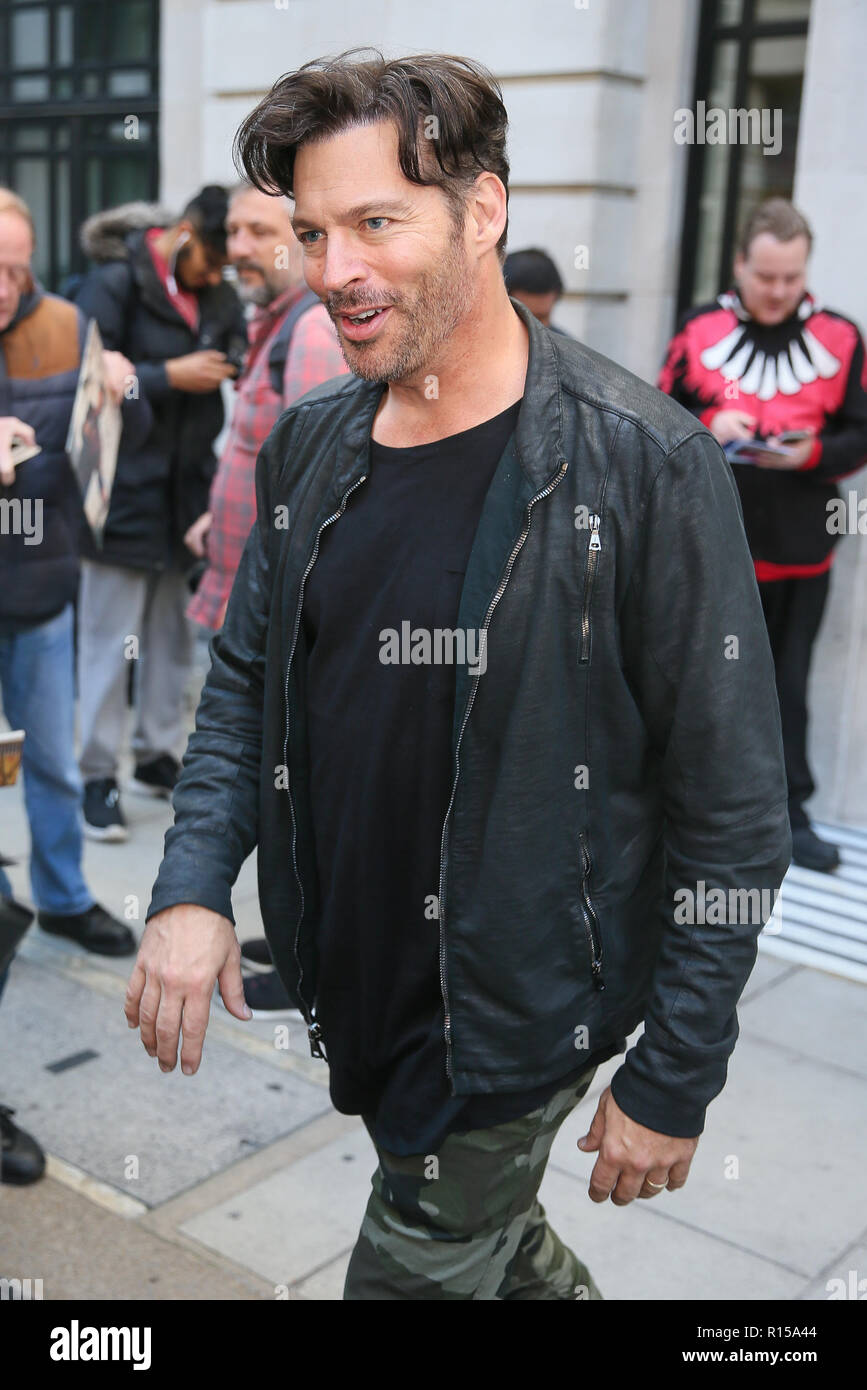 Singer Harry Connick Jr seen leaving BBC Radio Two Studios - London ...