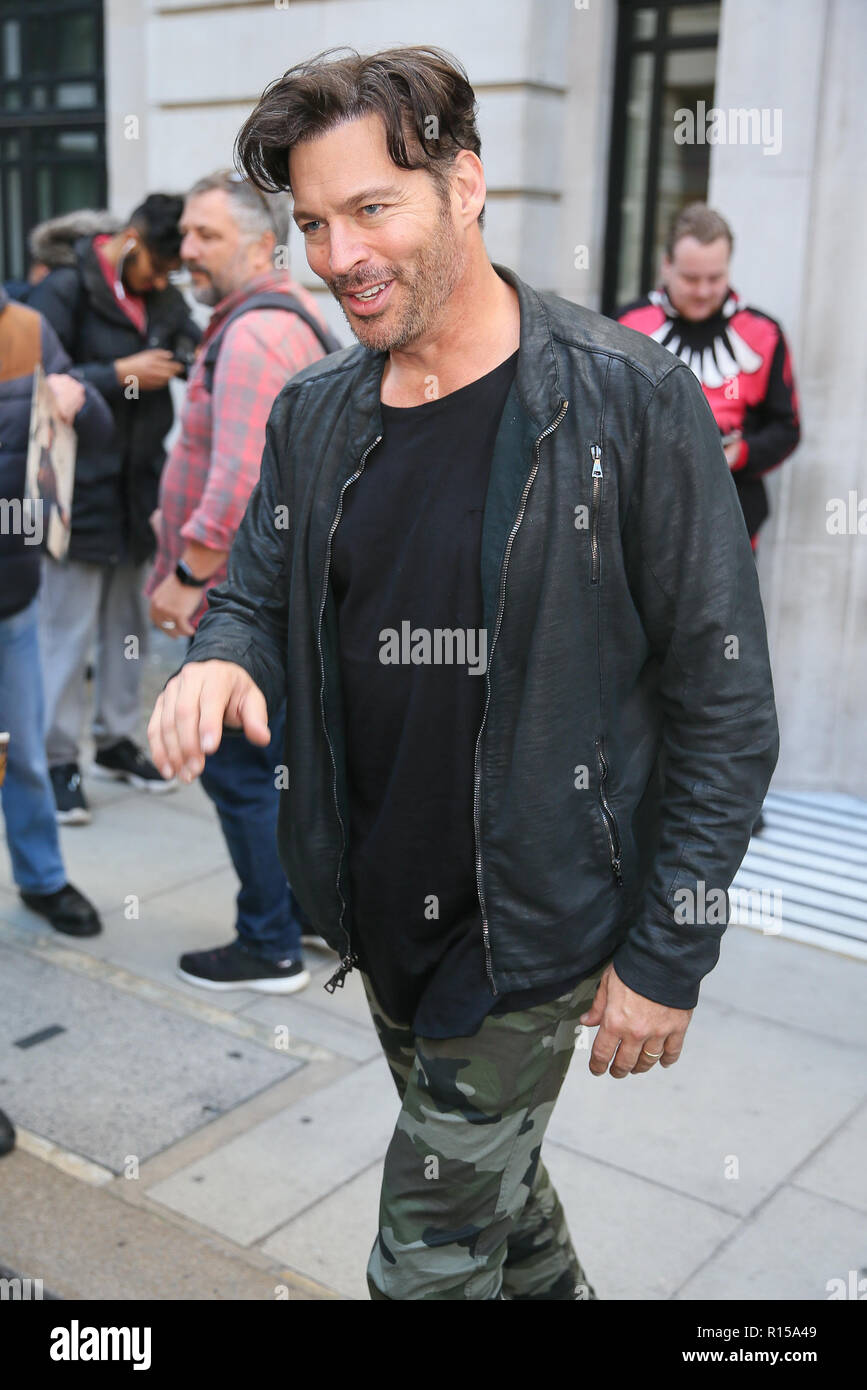 Singer Harry Connick Jr seen leaving BBC Radio Two Studios - London ...