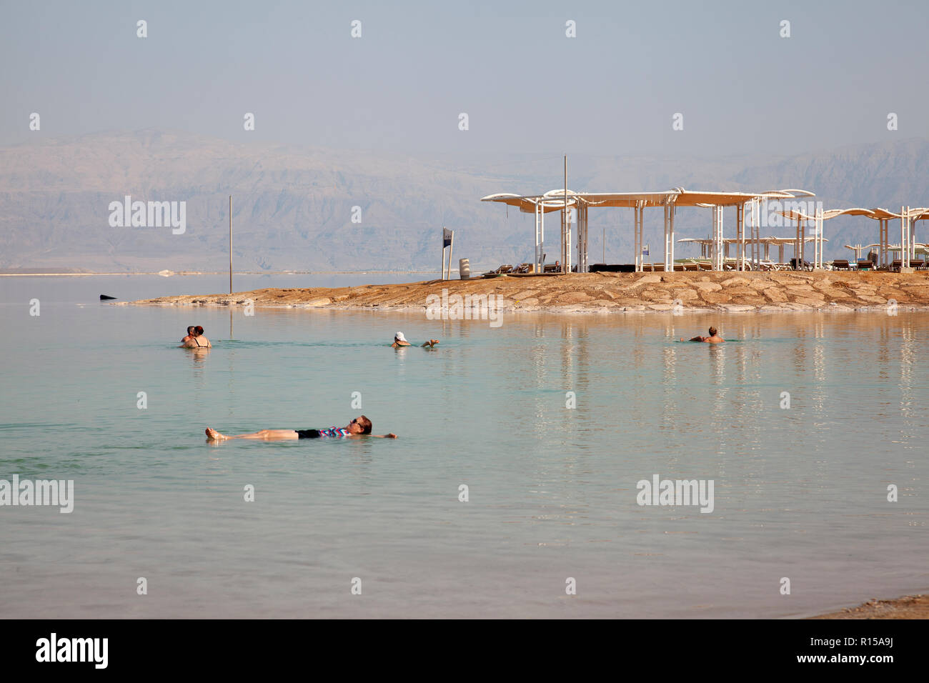 Dead sea israel people floating hi-res stock photography and images - Alamy