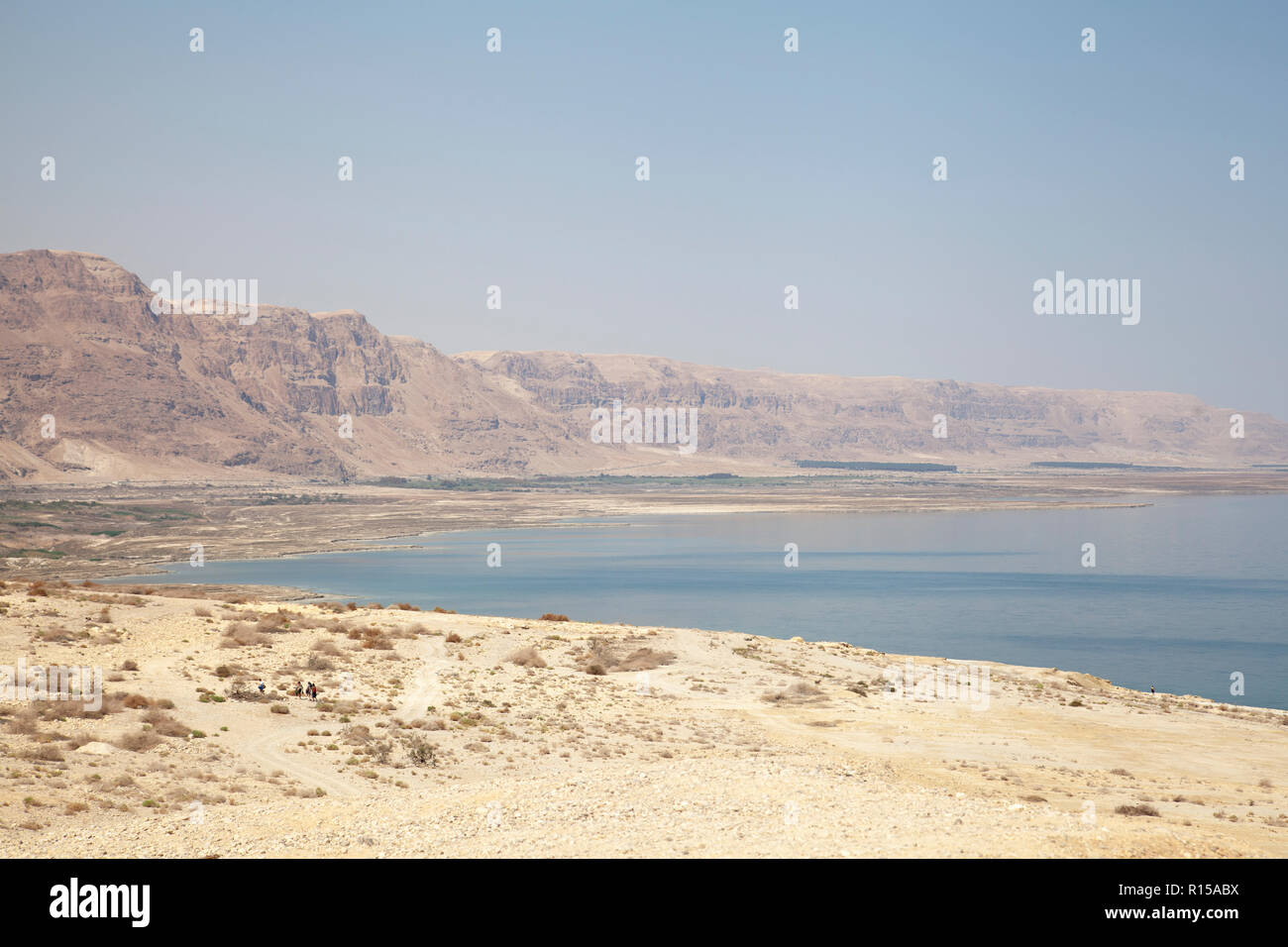 Dead Sea Landscape and Mountains in Israel Stock Photo - Alamy