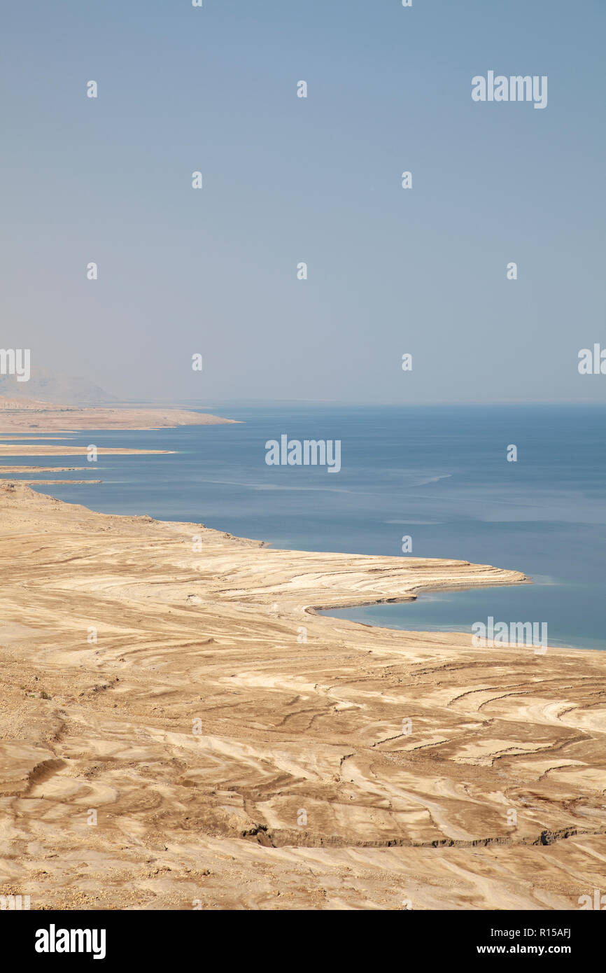 Dead Sea Shoreline in Israel Stock Photo - Alamy