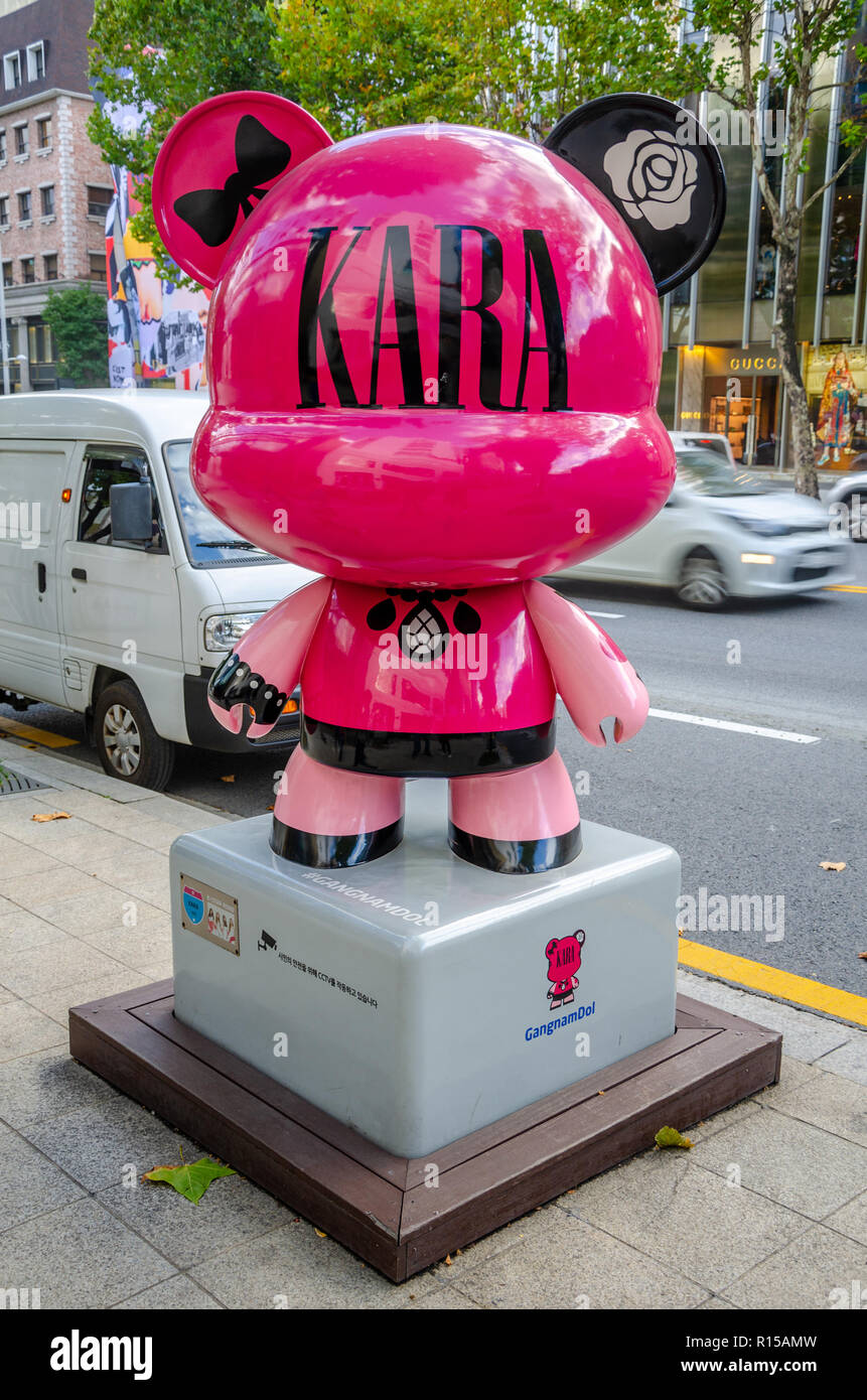 Gangnam seoul k star road hi-res stock photography and images - Alamy