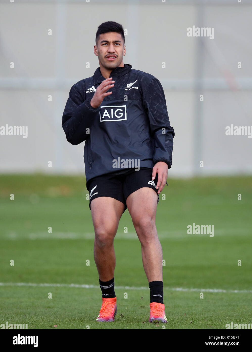 New Zealand's Rieko Ioane during the captain's run at The Lensbury ...
