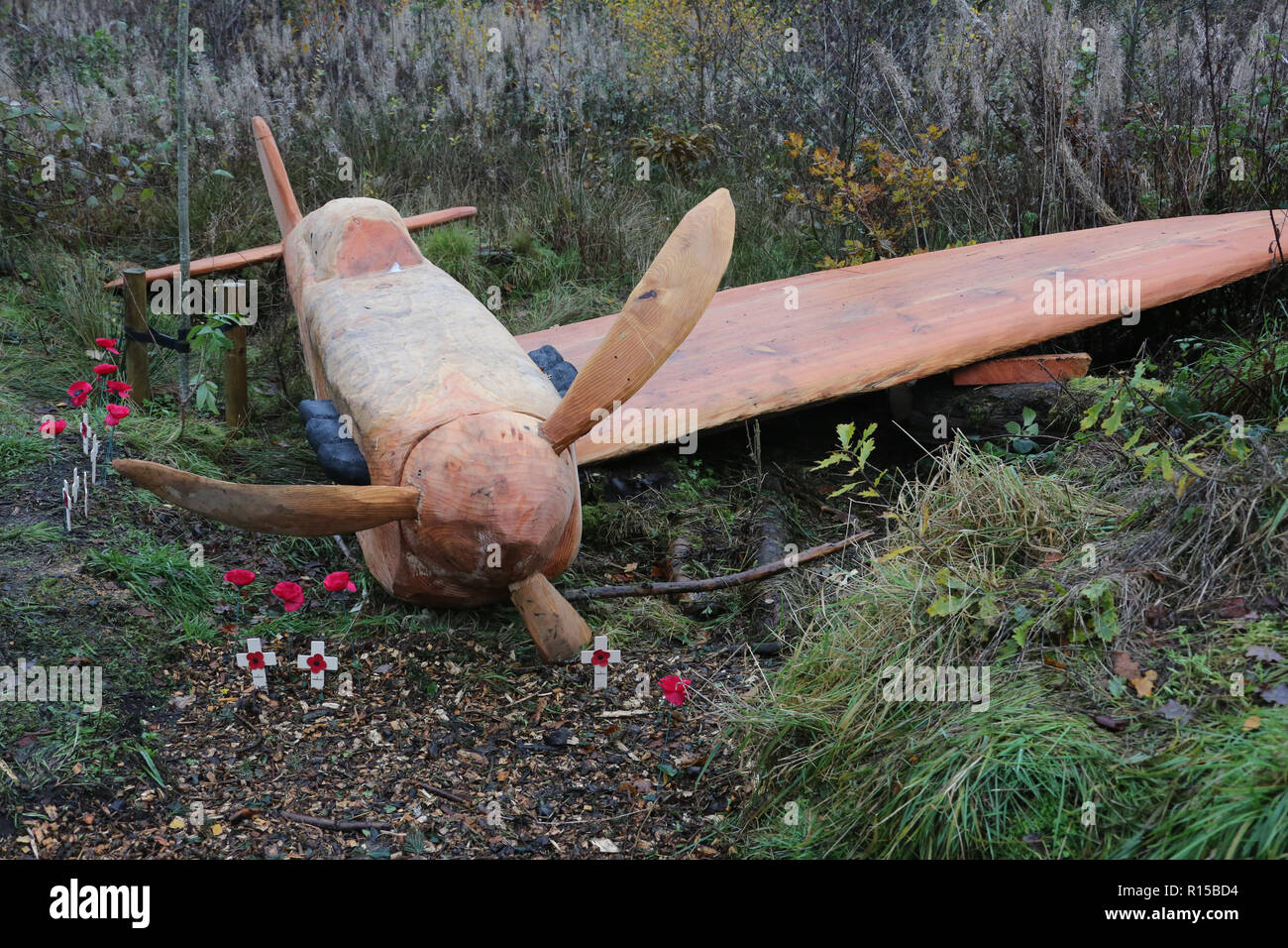 Scotland, Ayrshire.Ayr, Rozelle Park, First World War commemorative ...