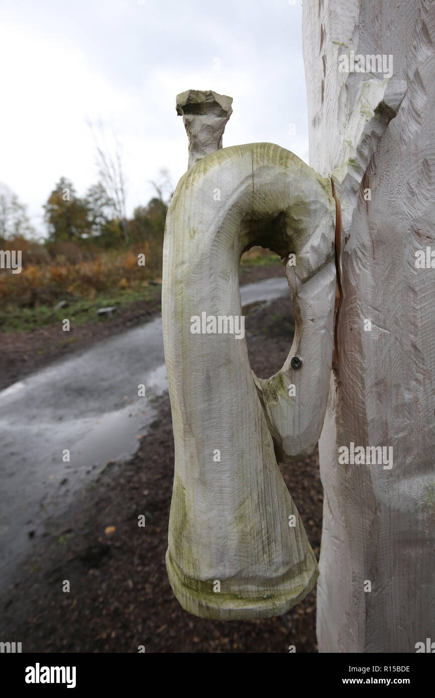 Scotland, Ayrshire.Ayr, Rozelle Park, First World War commemorative ...