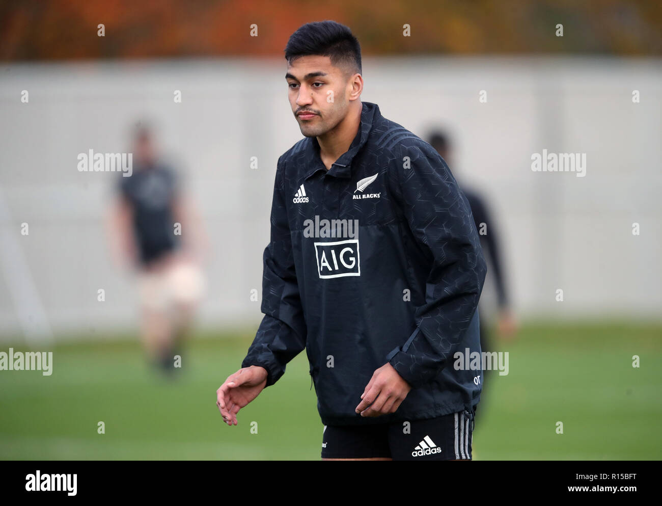 New Zealand's Rieko Ioane during the captain's run at The Lensbury ...