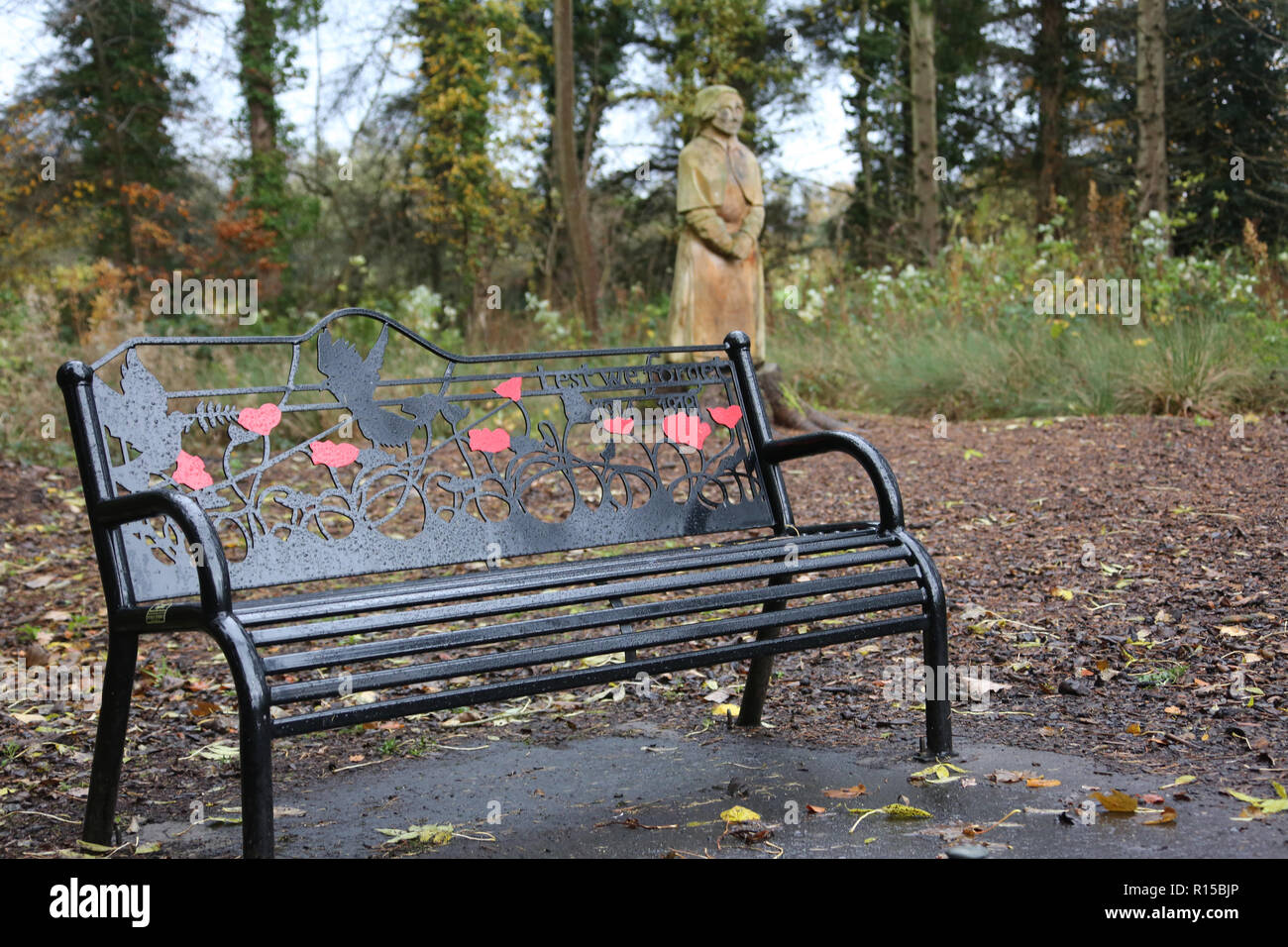 Scotland, Ayrshire.Ayr, Rozelle Park, First World War commemorative ...