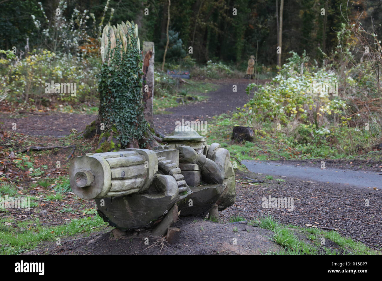 Scotland, Ayrshire.Ayr, Rozelle Park, First World War commemorative ...