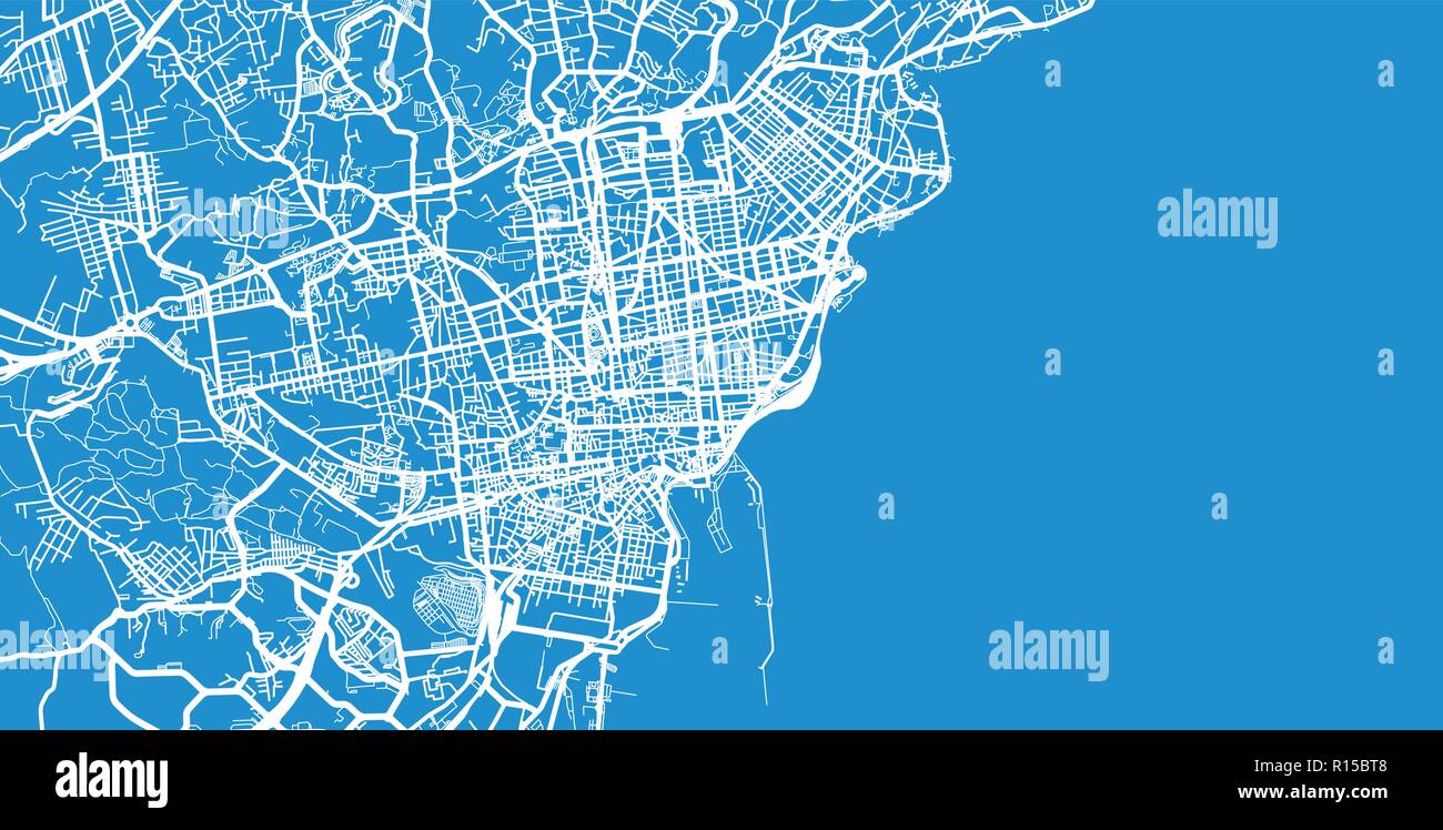 Brillante Mapa De Catania