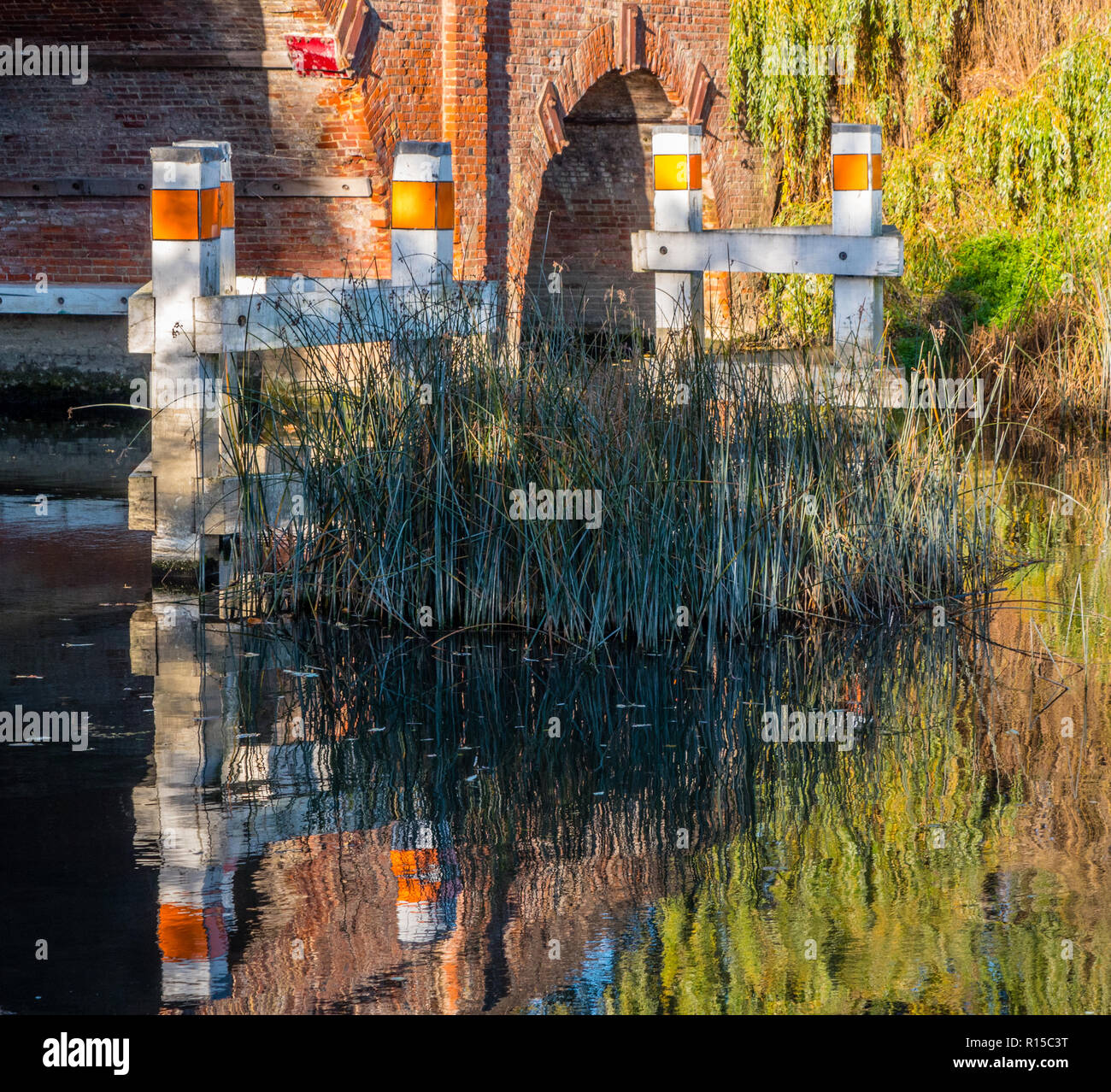 Sonning Bridge, River Thames, Sonning, Reading, Berkshire, England, UK ...