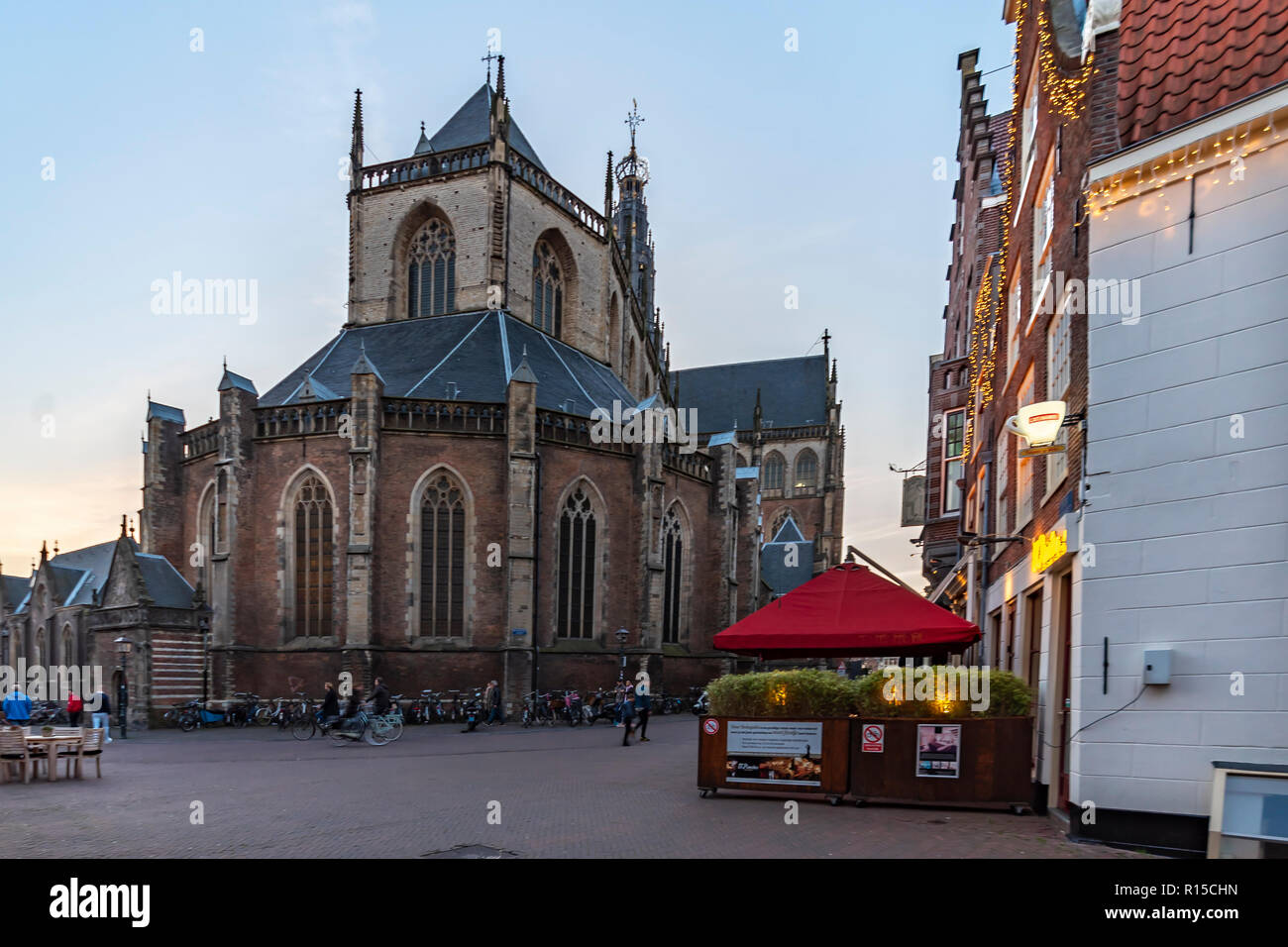 The Grote Kerk or St.-Bavokerk is a Protestant church and former ...
