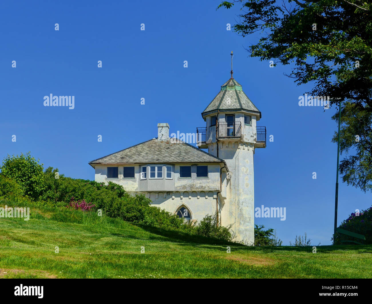 Old lighthouse in Stavanger, Norway Stock Photo - Alamy