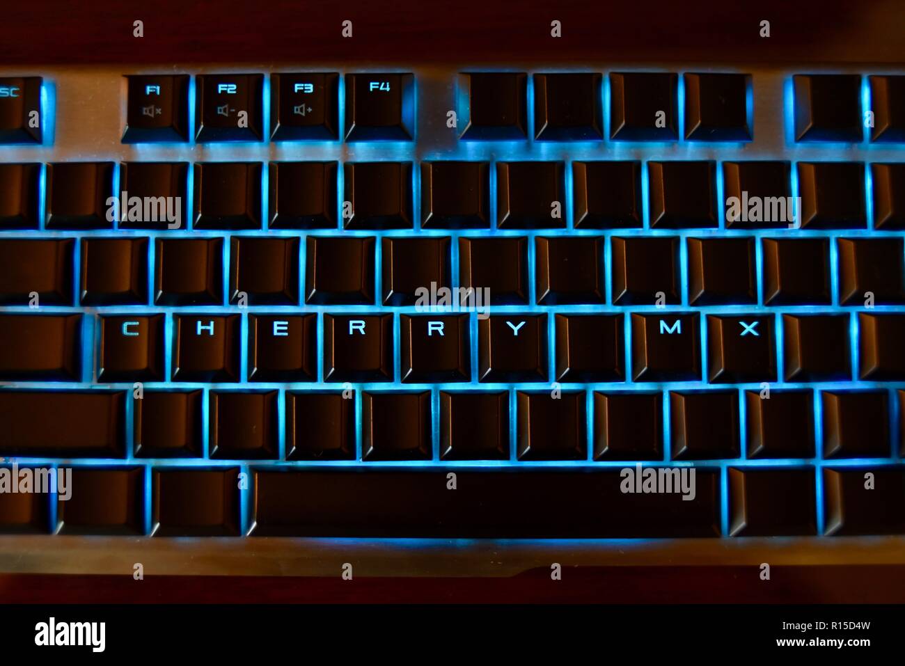 LED backlit Cherry MX Keyboard with low profile mechanical keyswitches ...