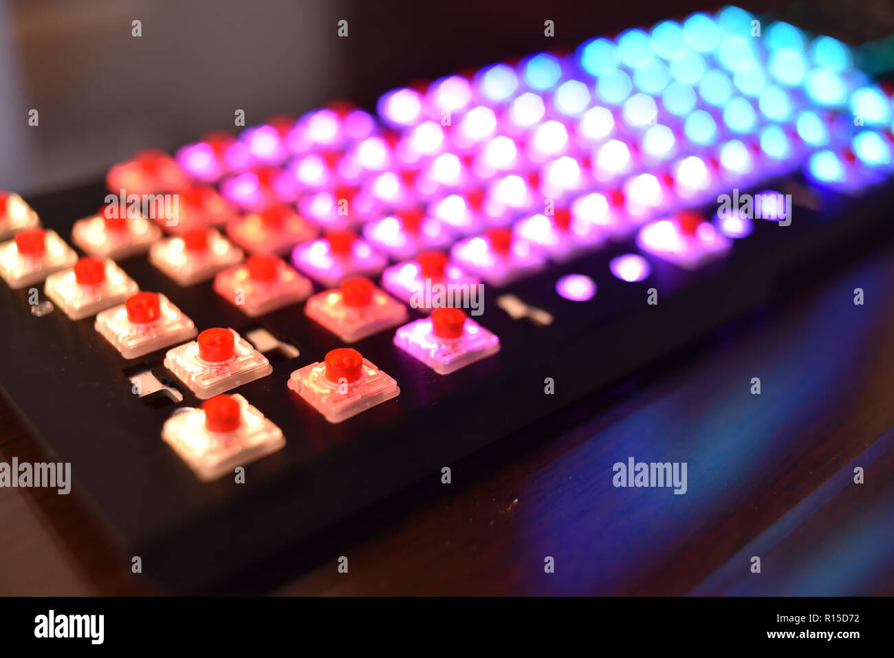 LED backlit Cherry MX Keyboard with low profile mechanical keyswitches ...