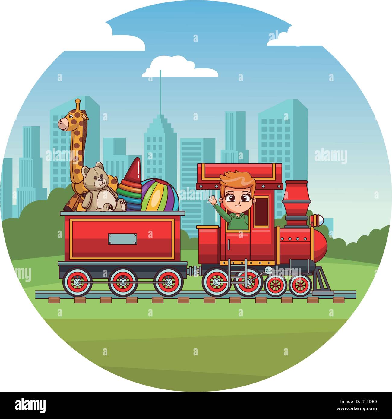 Cartoon Giraffe High Resolution Stock Photography and Images - Alamy