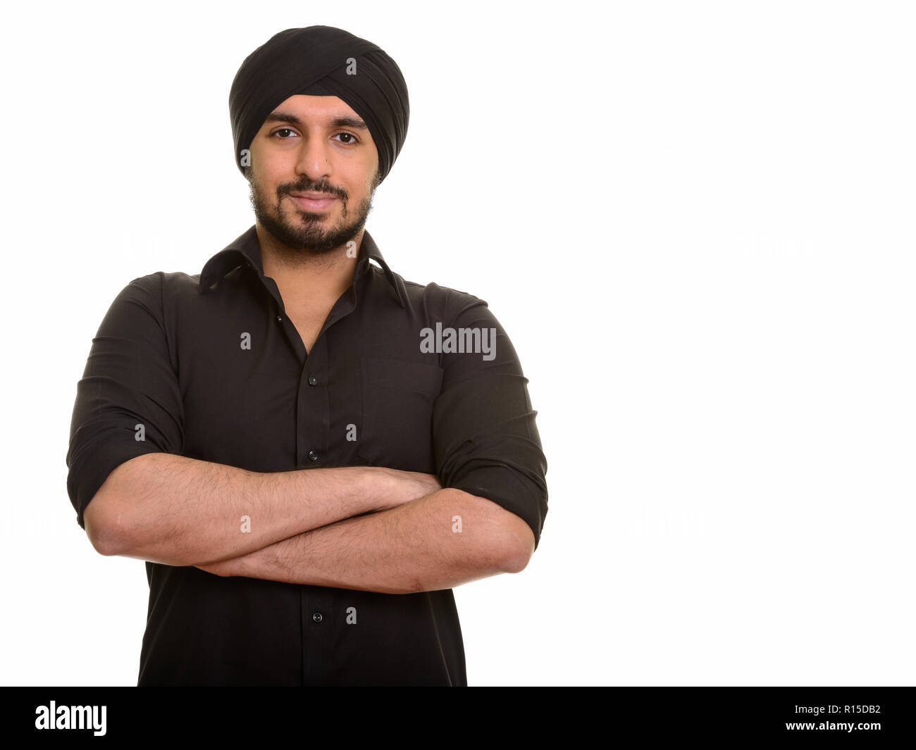 Portrait of young handsome Indian Sikh man Stock Photo - Alamy