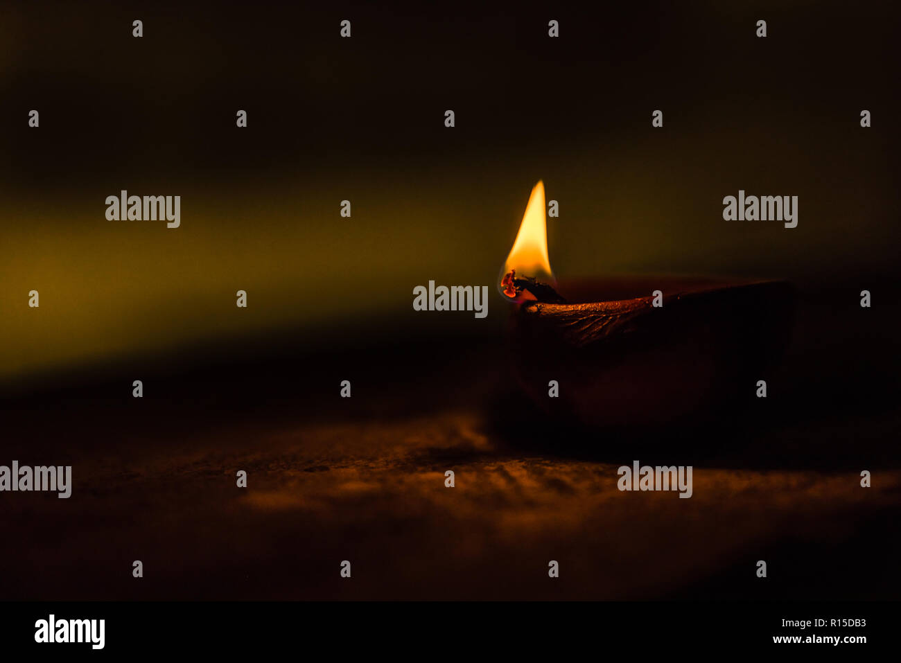 Diwali light using traditional diwa made of earth soil Stock Photo - Alamy